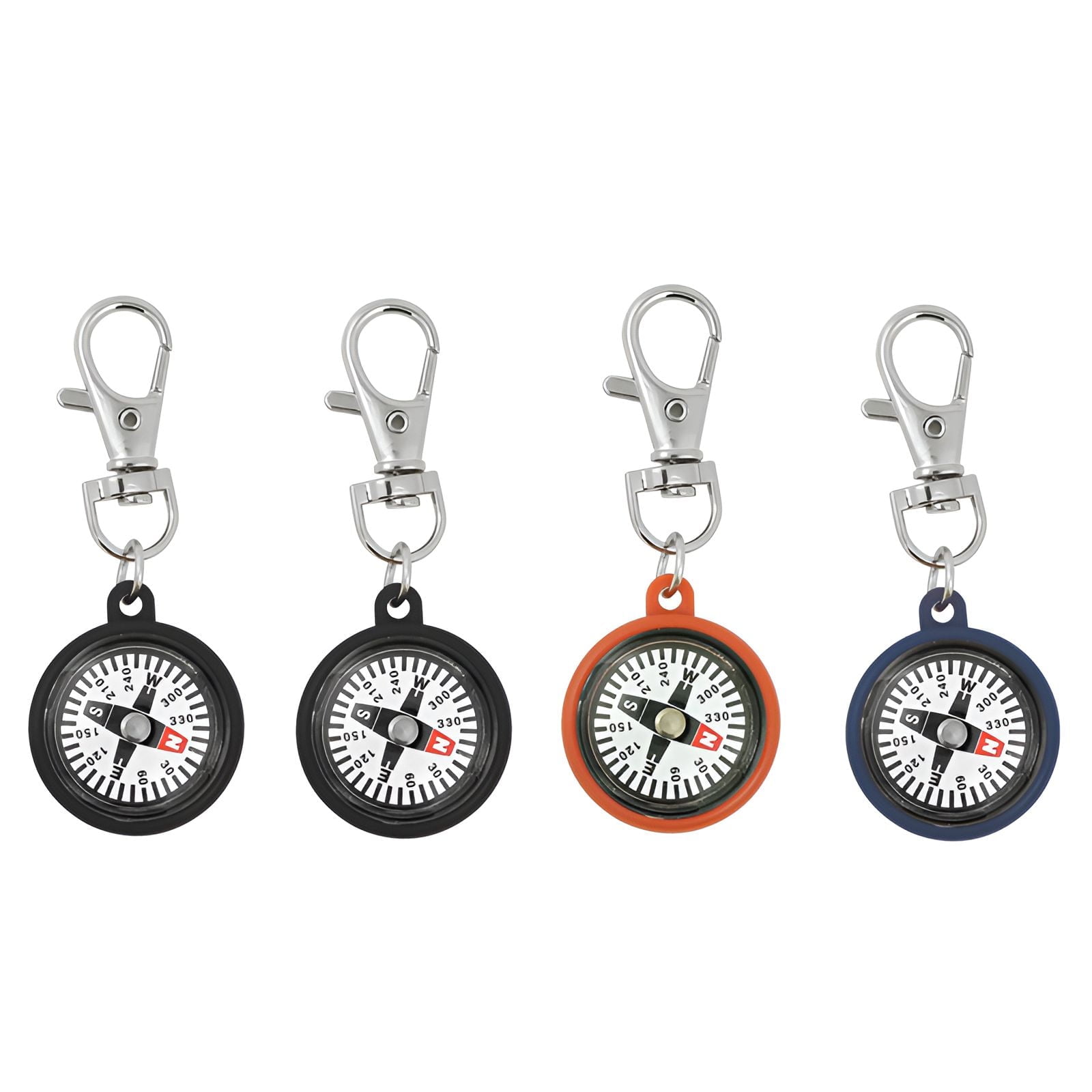 GJX 4Pcs Compass Hiking Survival,Compact & Portable Compass,Adaptable to Extreme Conditions ...