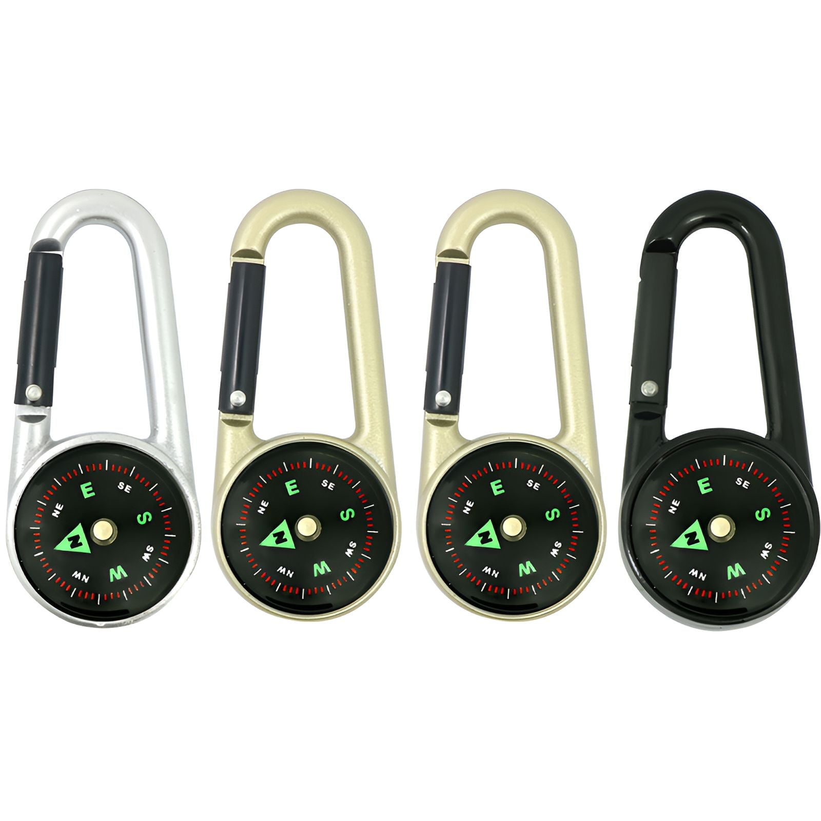 GJX 4Pcs Compass Hiking Survival,Strong Practicality Compass for Kids ...