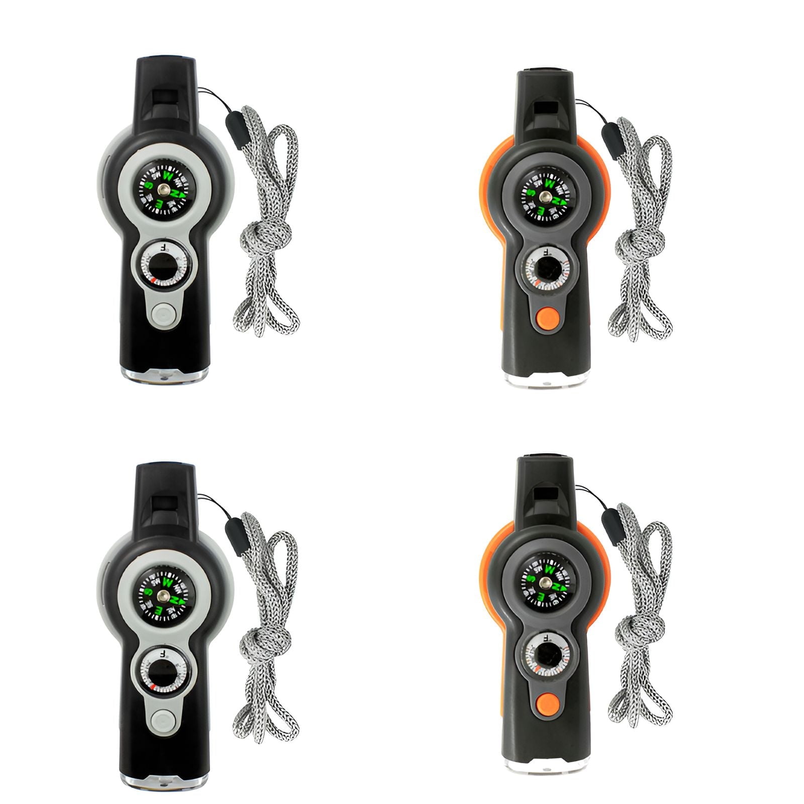 GJX 4Pcs Compass Hiking Survival,High Visual Clarity Compass for Kids ...