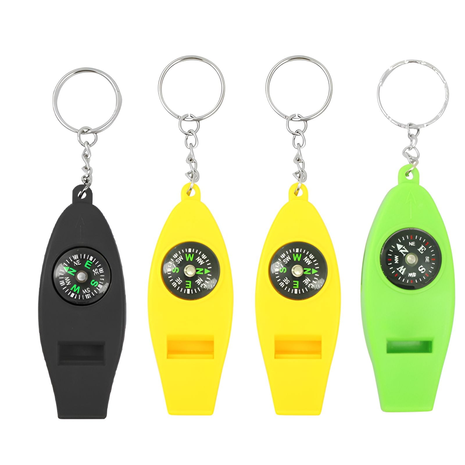 GJX 4Pcs Compass Hiking Survival,Highly Flexible Compass,Compact Design ...