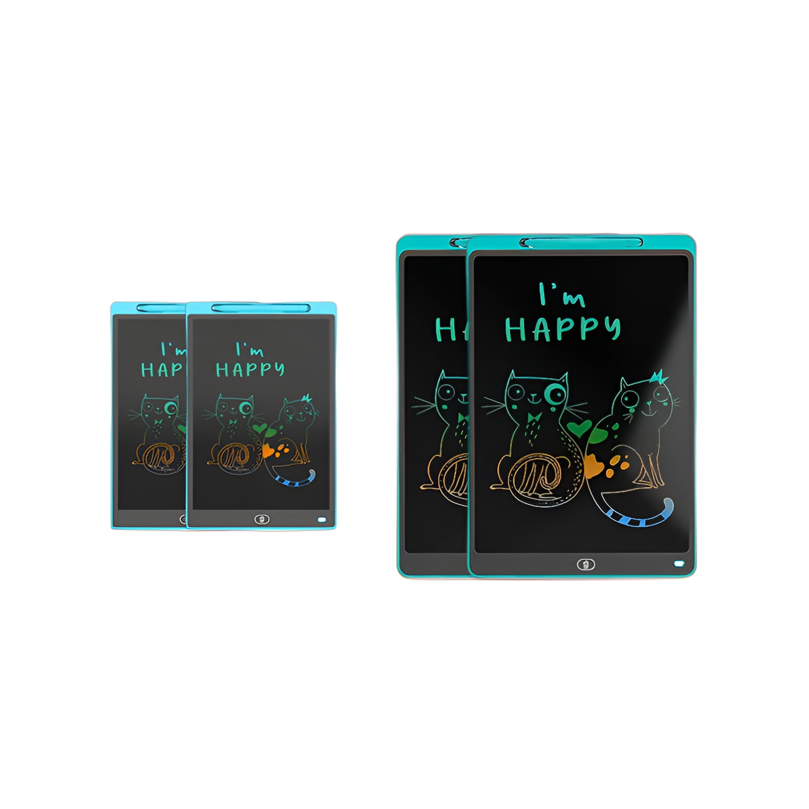 GJX 4Pcs Lcd Writing Tablet for Kids,Broadened Art Area Lcd Writing ...