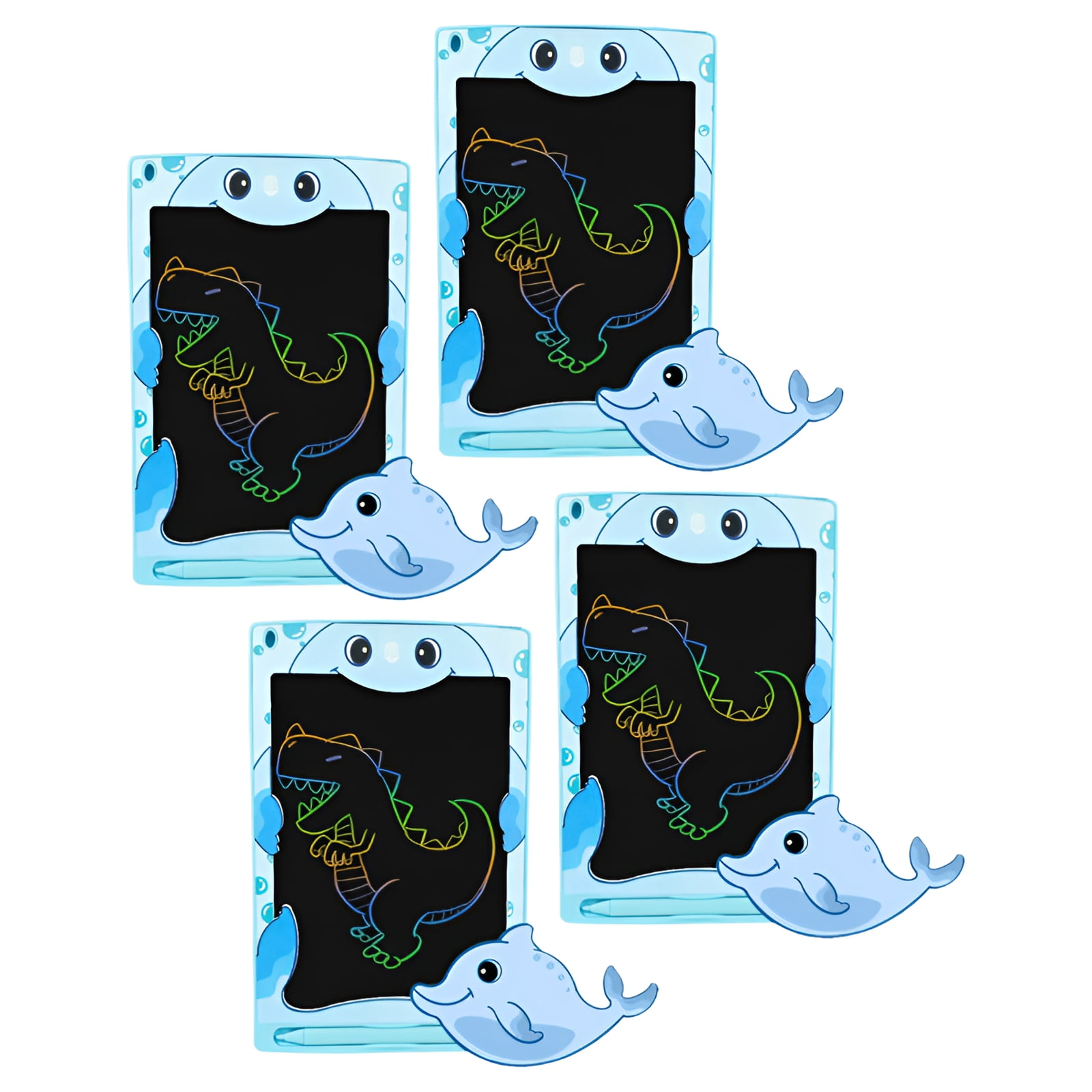 GJX 4Pcs LCD Writing Tablet for Kids,9" Writing Tablet for Kids,ABS Doodle Board,4 - Walmart.com