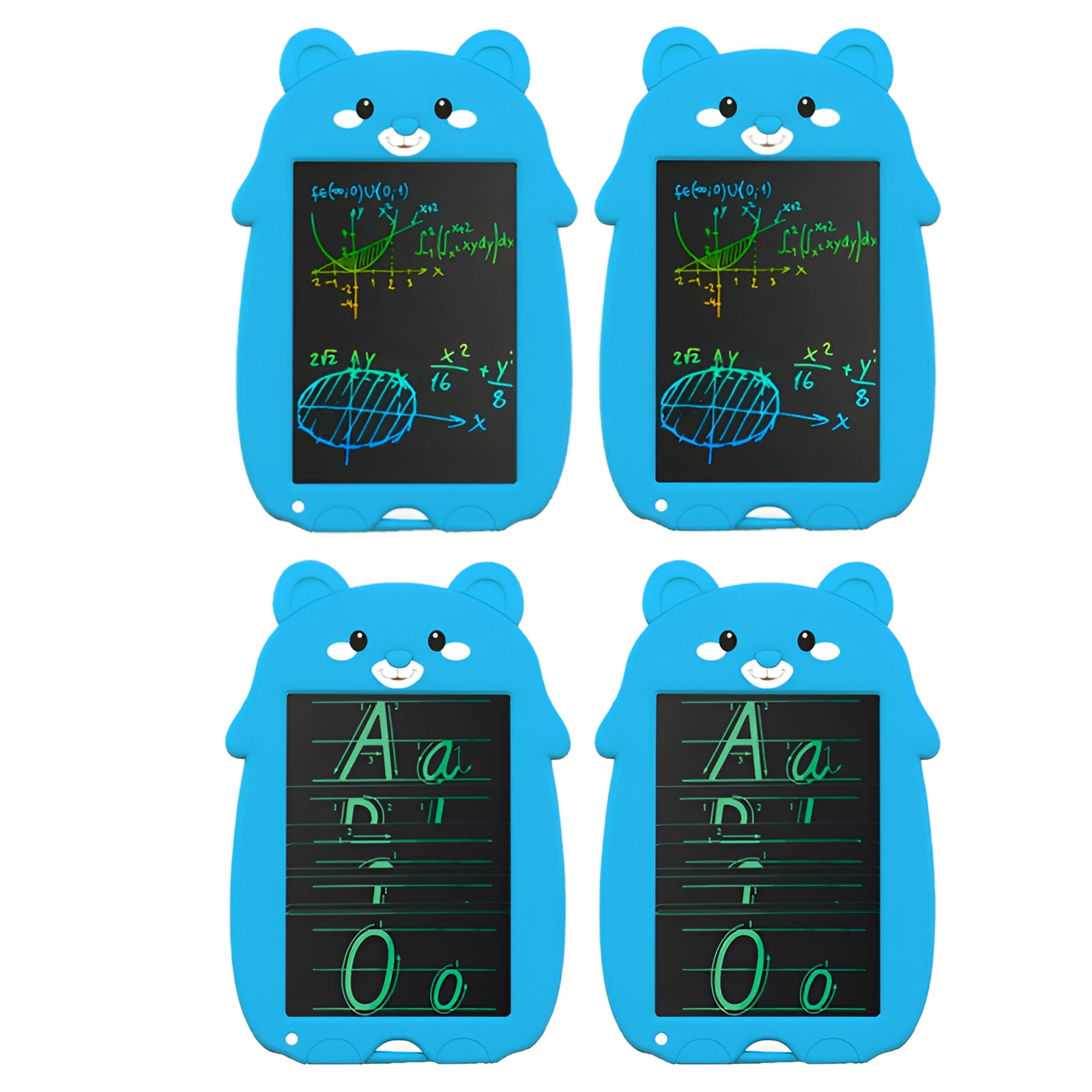 GJX 4Pcs Lcd Writing Tablet for Kids,Erase-Lock Guard Writing Tablet ...