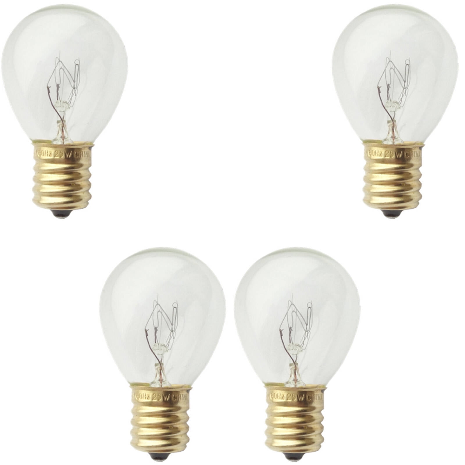 GJX 4Pcs Heat Lamp Bulbs Super Bright Light Bulb Refrigerator Light ...