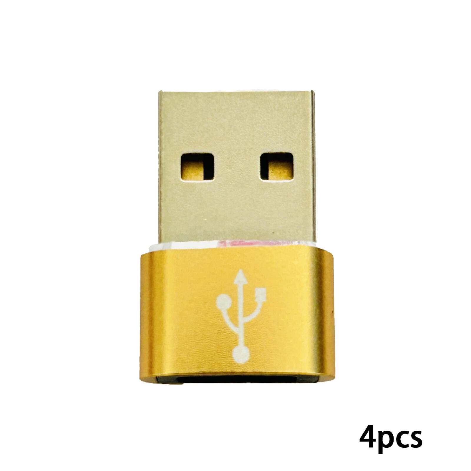 GJX 4Pcs Usb A to Usb Type C Adapter,Fast Charging and Data Transfer ...