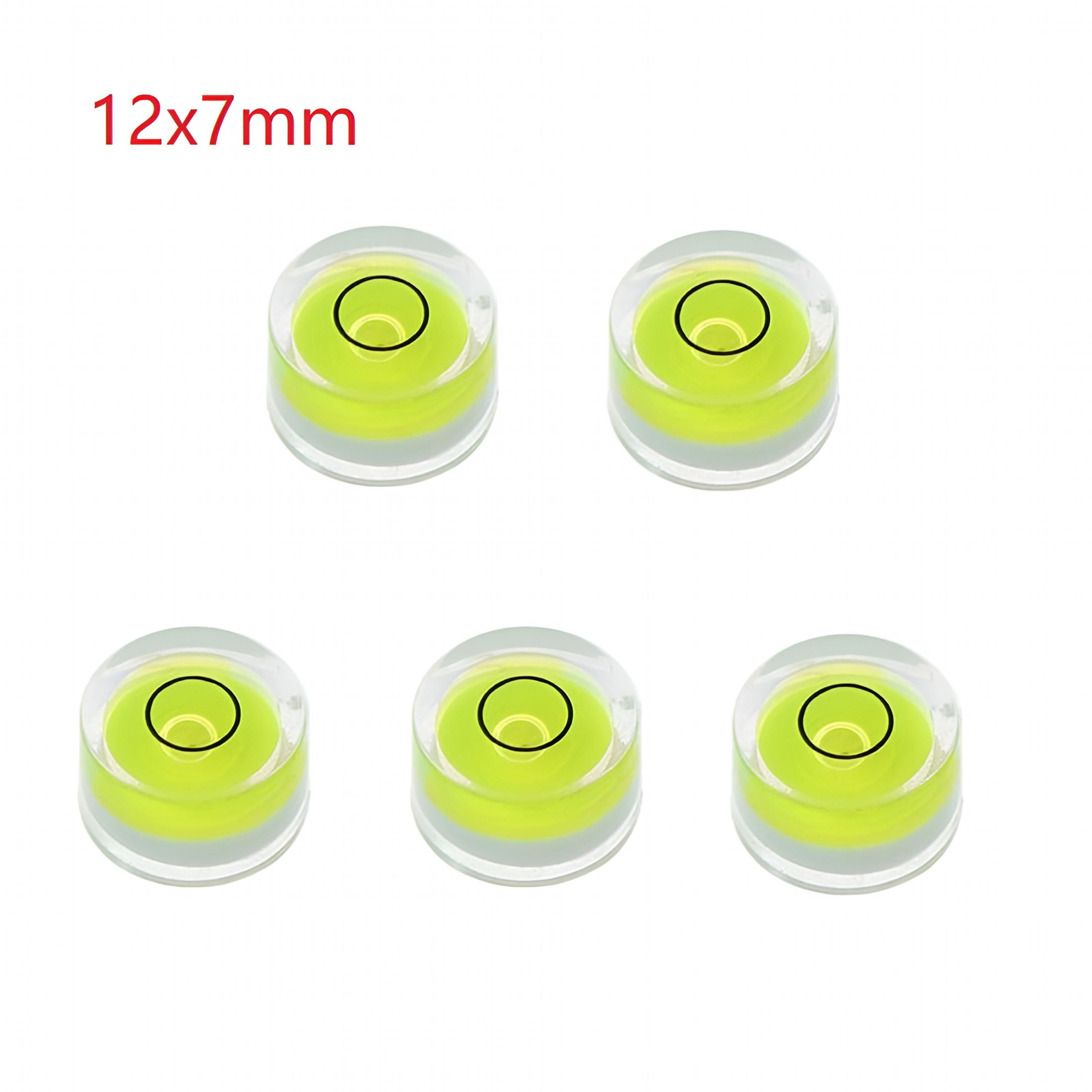 GJX 5 Pcs Round Bubble Level for Spirit Level Bullseye Level ...