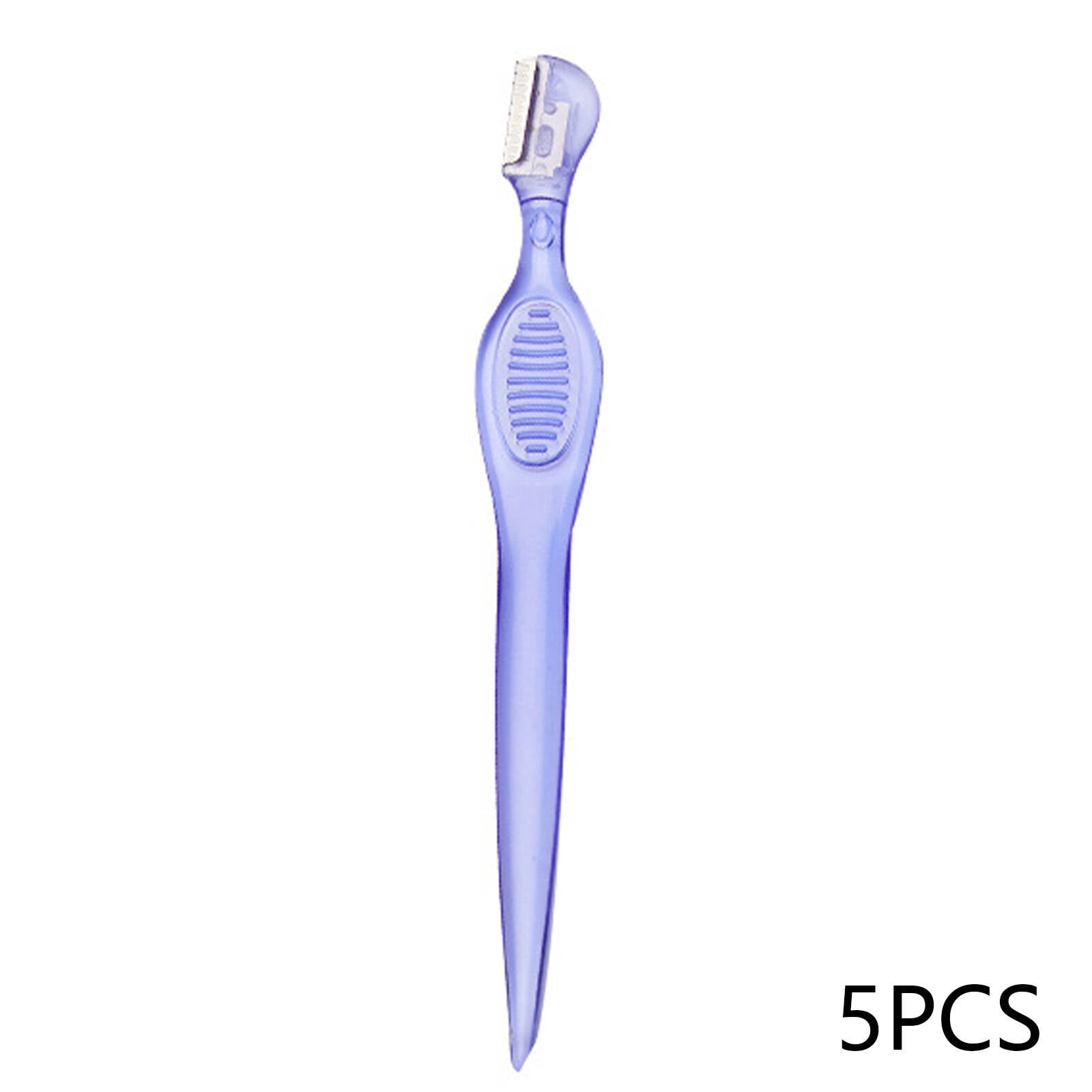 GJX 5Pcs Eyebrow Trimmer Safe,Comfortable Plastic Handle Hair Shaving ...