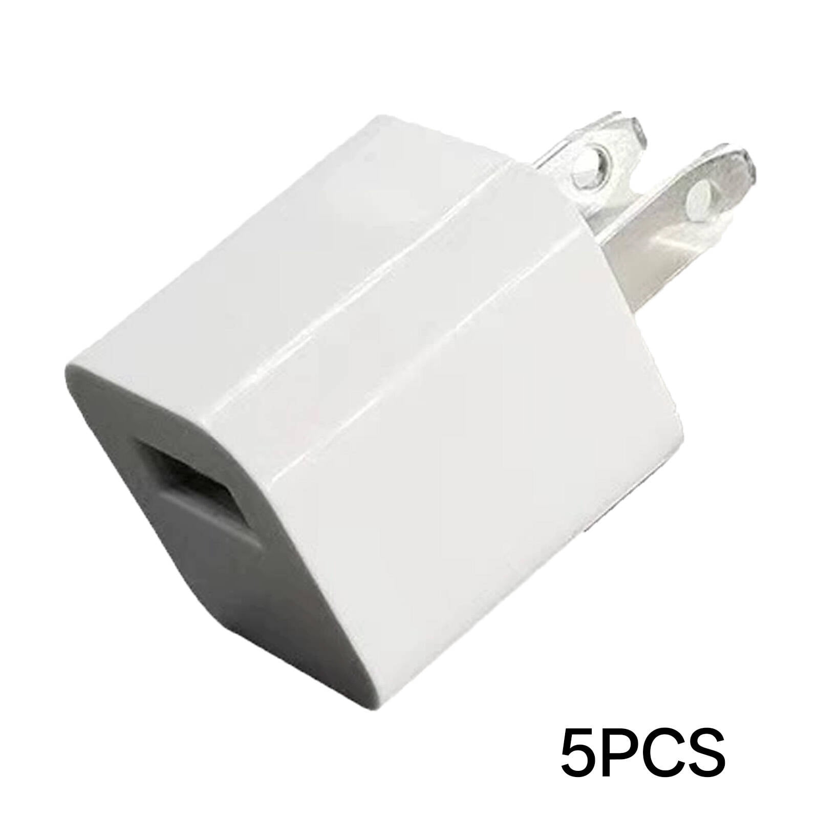 GJX 5Pcs Usb Plug,Charging Cubes,Wall Plugs with Usb Ports - Walmart.com