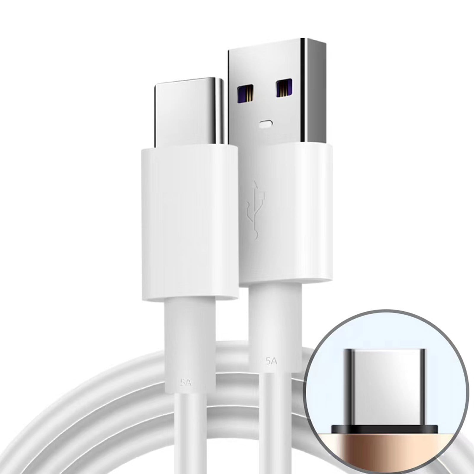GJX 6.6FT USB C Cable,6A Super Fast Charging USB to USB C Cable,Premium ...