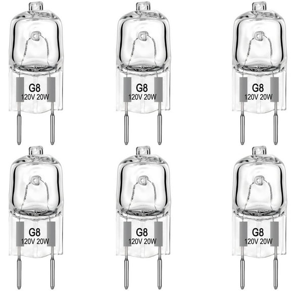 G8 Halogen Base Bulbs