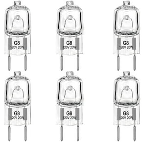 G8 Halogen Base Bulbs