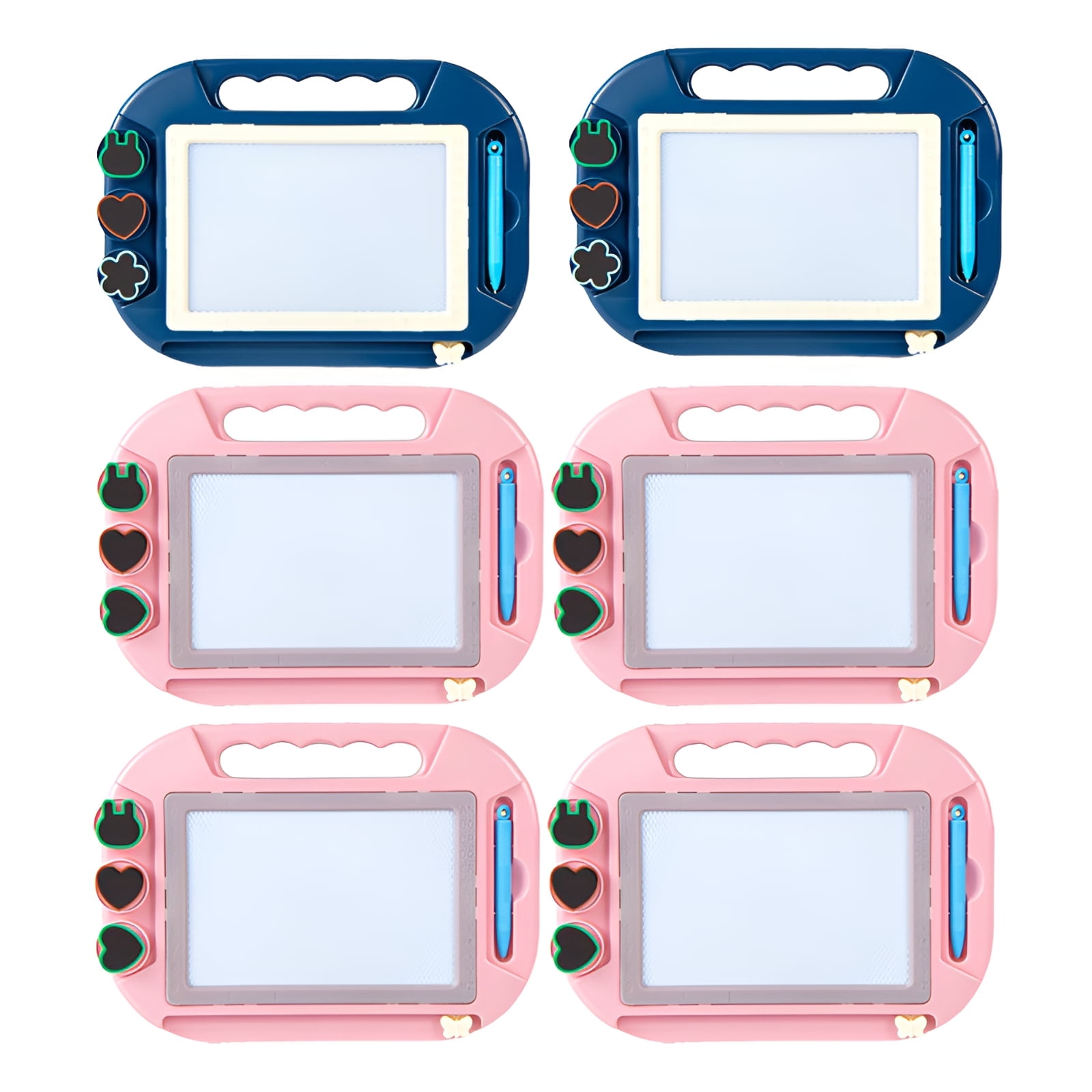 GJX 6Pcs Lcd Writing Tablet for Kids,Deep Charge Life Writing Tablet,Huge Charge Stash Kids ...