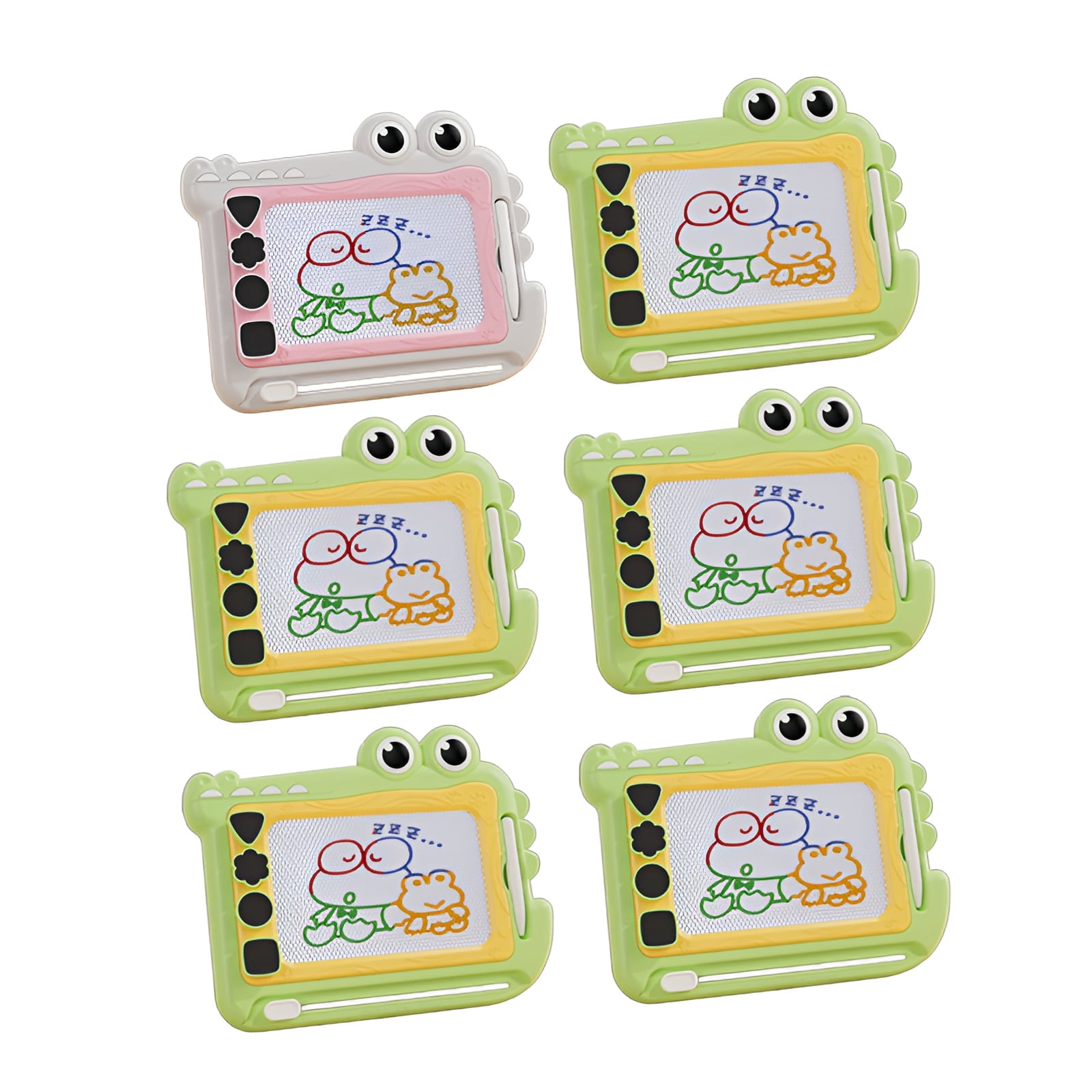 GJX 6Pcs Lcd Writing Tablet for Kids,Fluid Write Pace Kids Drawing Pad ...