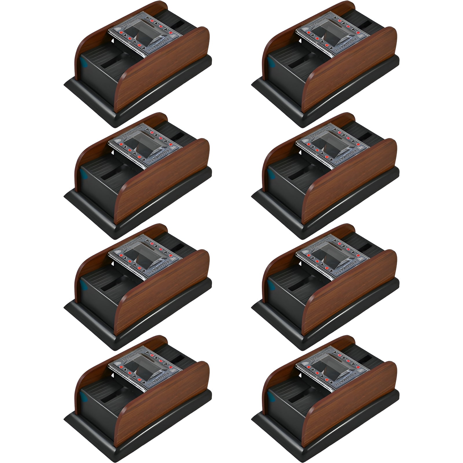 GJX 8Pcs Automatic Card Shuffler,Electric and Efficient Card Shuffler ...