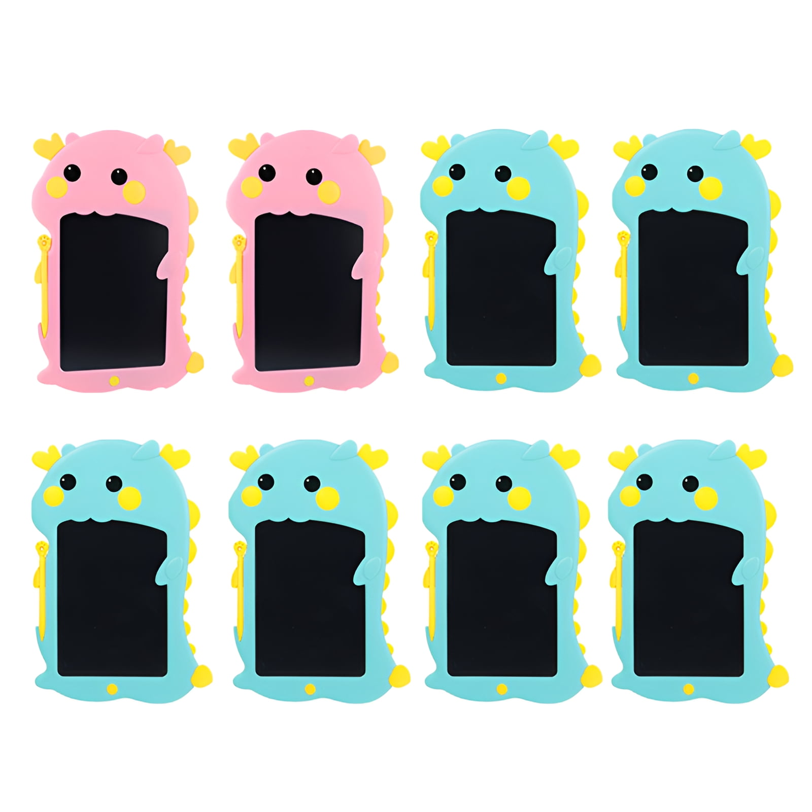 GJX 8Pcs Lcd Writing Tablet for Kids,Mute Draw Feel Lcd Writing Tablet ...