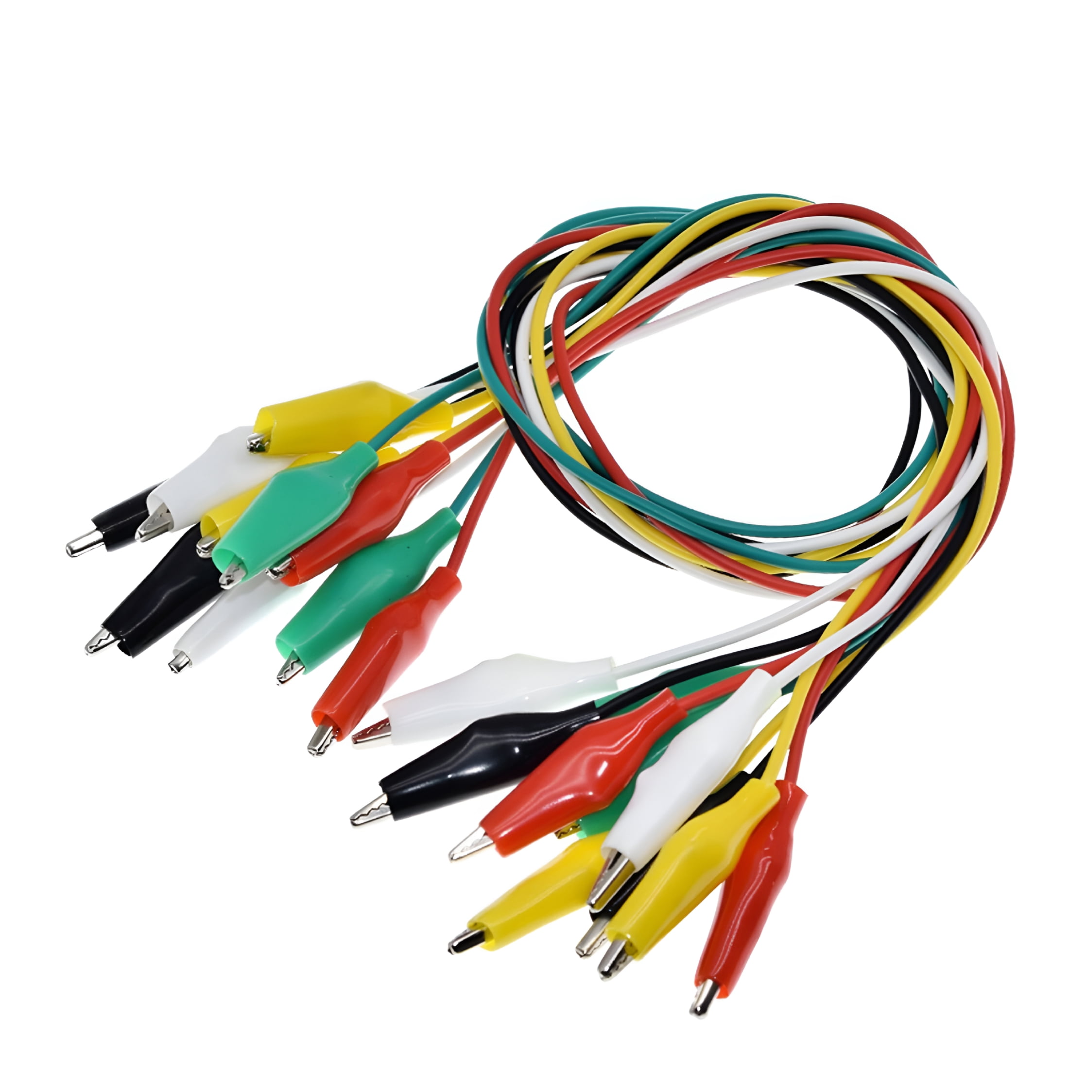 GJX Alligator Clips, Alligator Clip Wires, Electrical Testing Alligator ...