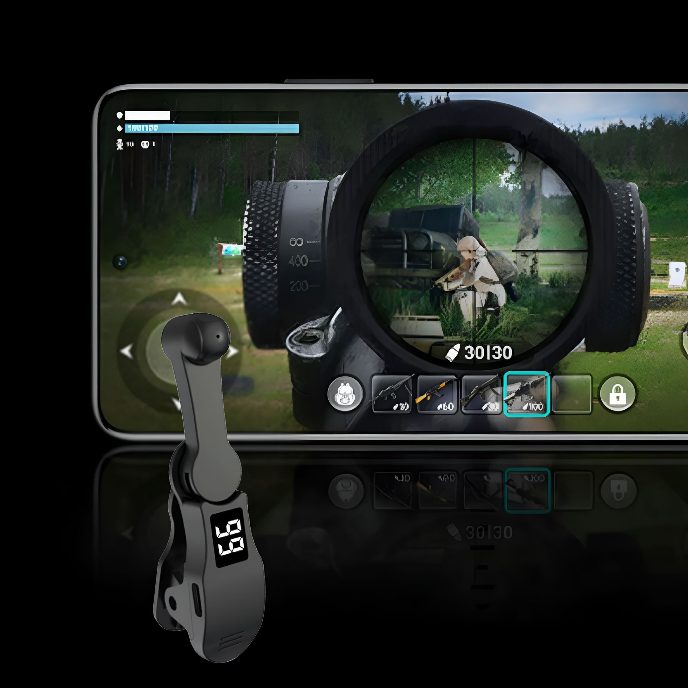 GJX Auto Screen Clicker, Fast Click Cell Phone Screen Tapper, Simulated ...