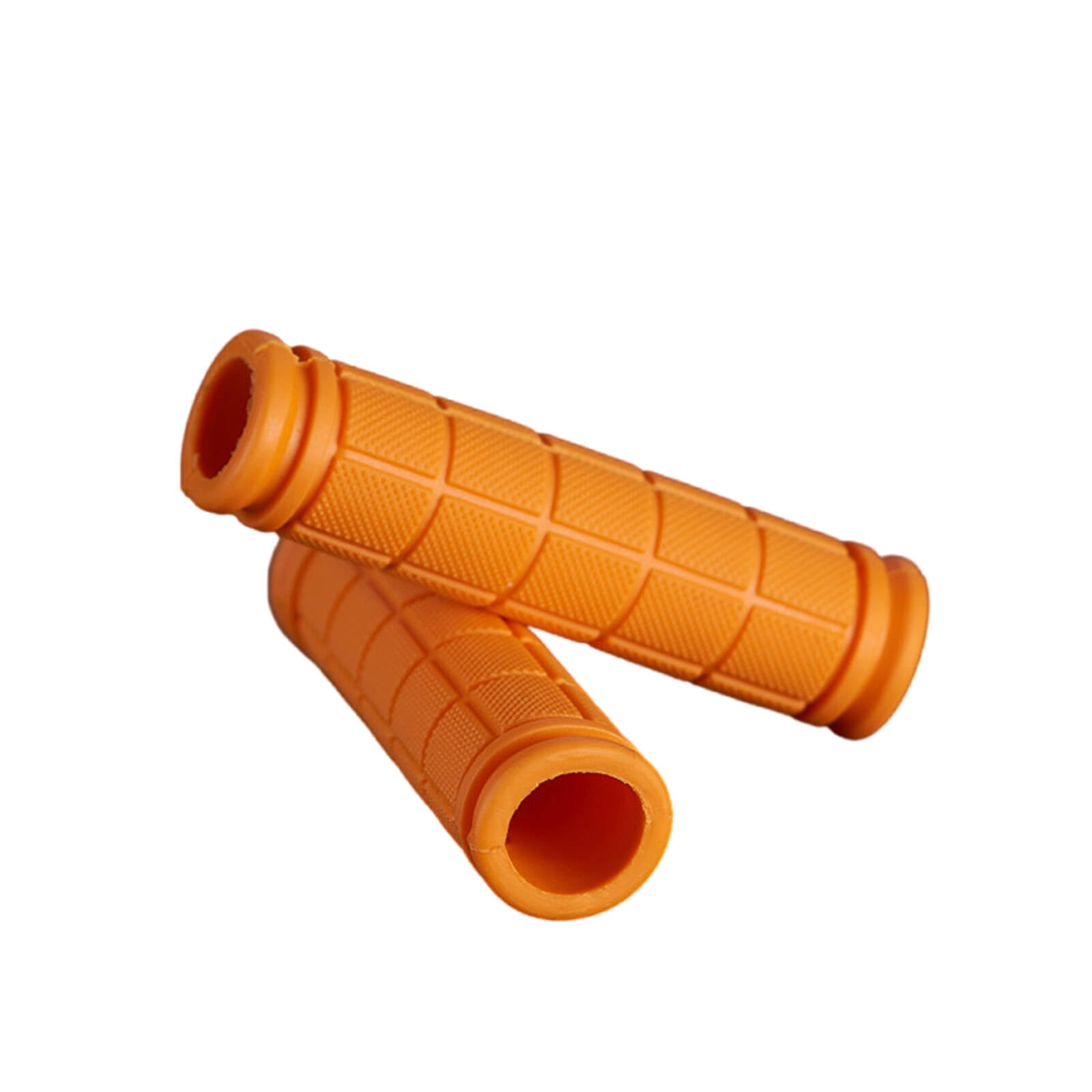 GJX Bike Handlebar Grips,Textured Grip for Secure Hold Bike Grips,Shock-Absorbing Rubber Design ...