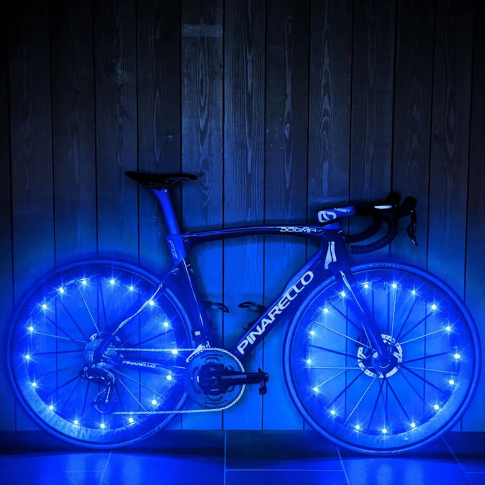 GJX Bike Lights Easy to Install Wheel Lights Firm Luces Para Bicicleta ...
