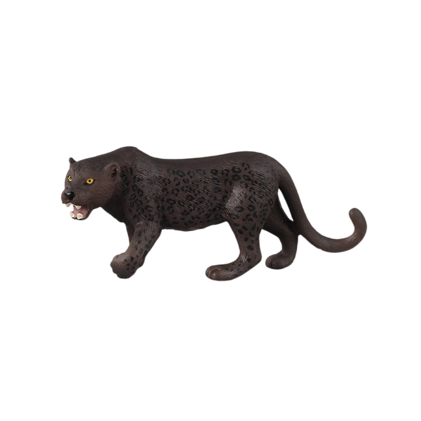 GJX Black Panther Model Toy,Lifelike Panther Sculpture Black Panther ...