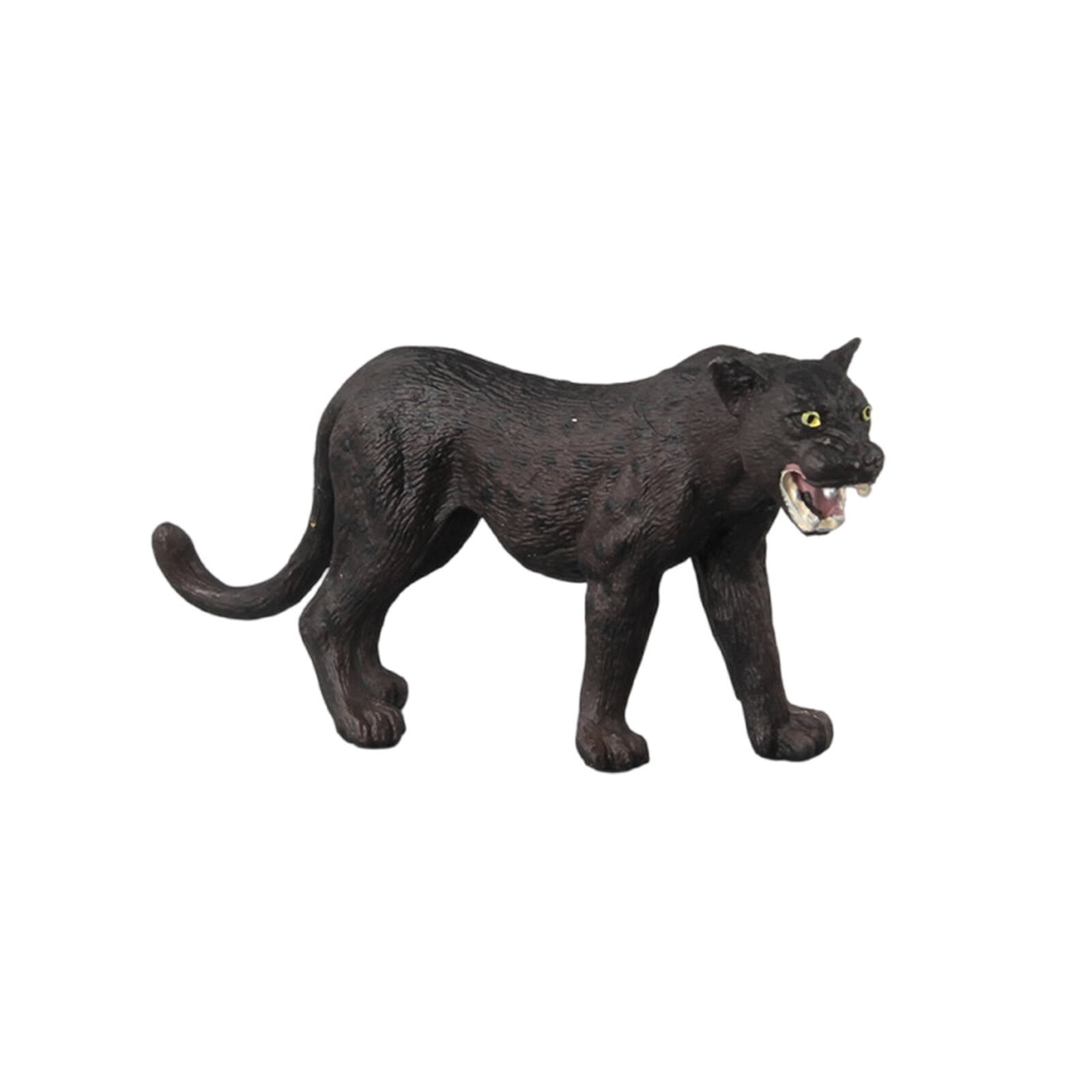GJX Black Panther Model Toy,Realistic Black Panther Sculpture Black ...