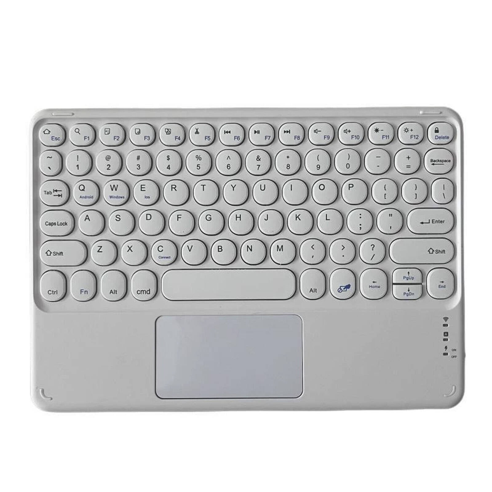 GJX Bluetooth Keyboard Metal Backplate Wireless Keyboard Lightweight ...