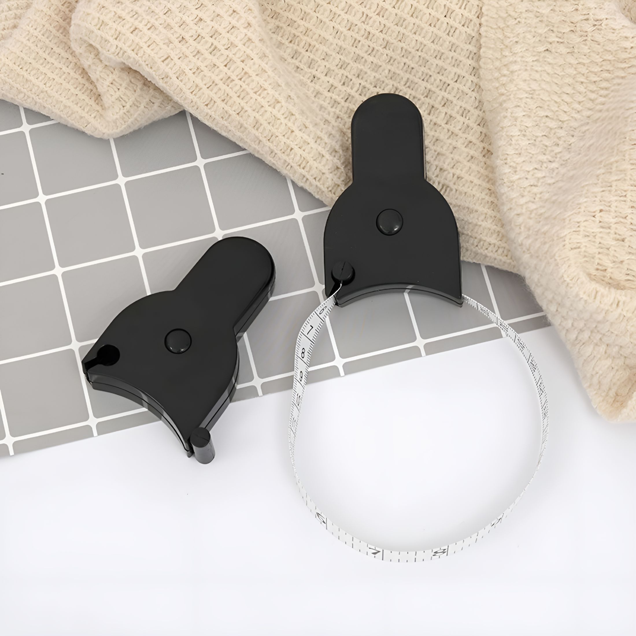 GJX Body Measure Tape 60 Inches Automatic Telescopic Tape Measure Self ...