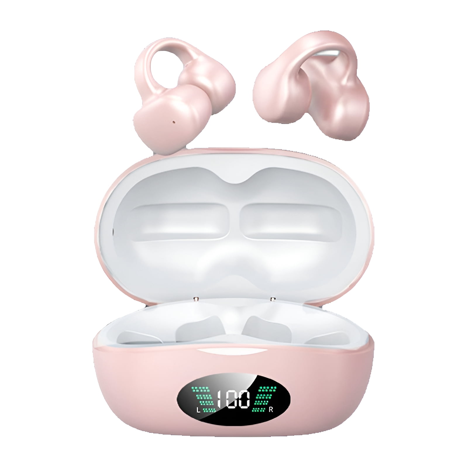 GJX Bone Conduction Headphones,Bone Conduction Technology Open Ear ...