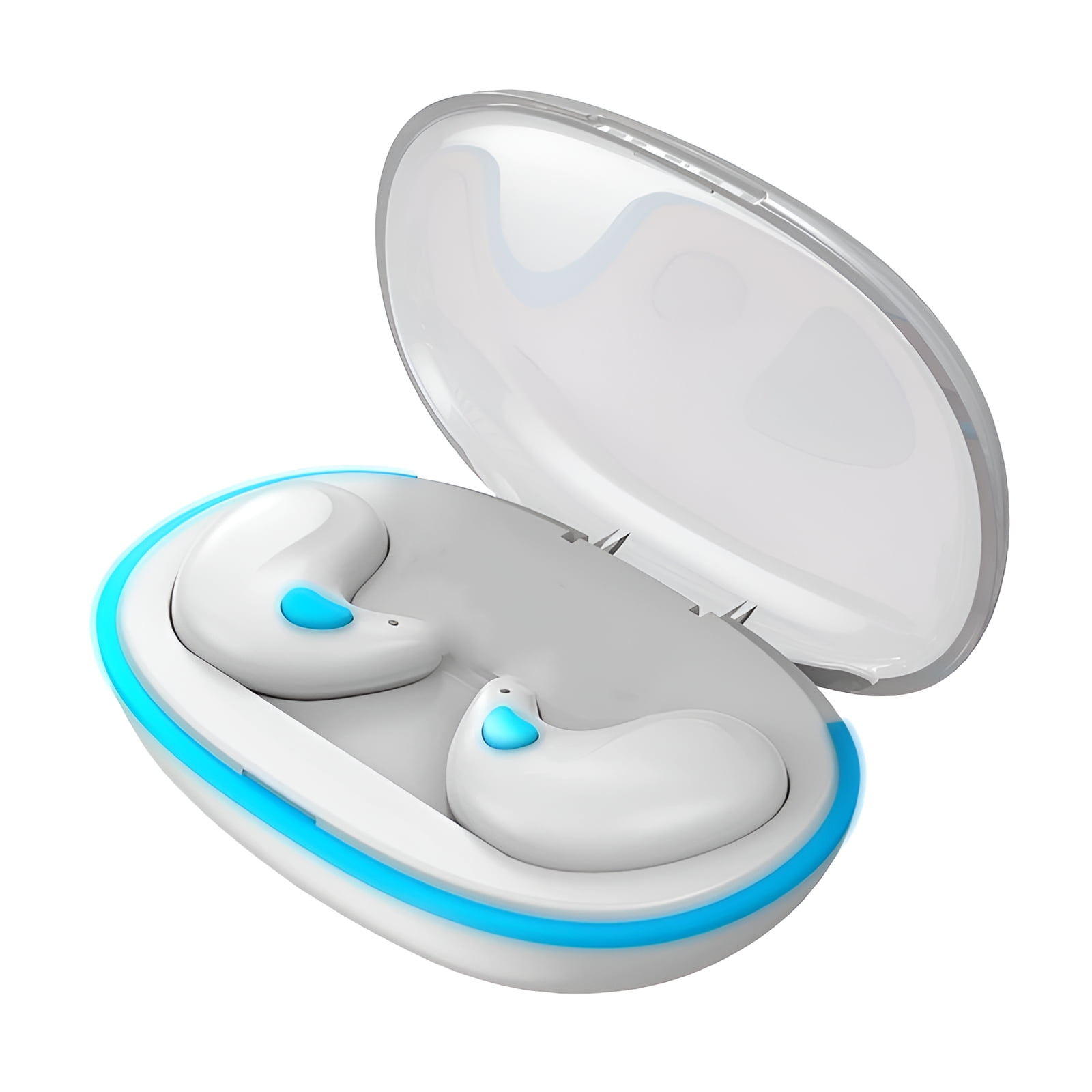 GJX Bone Conduction Headphones,Bone Conduction Technology Open Ear ...