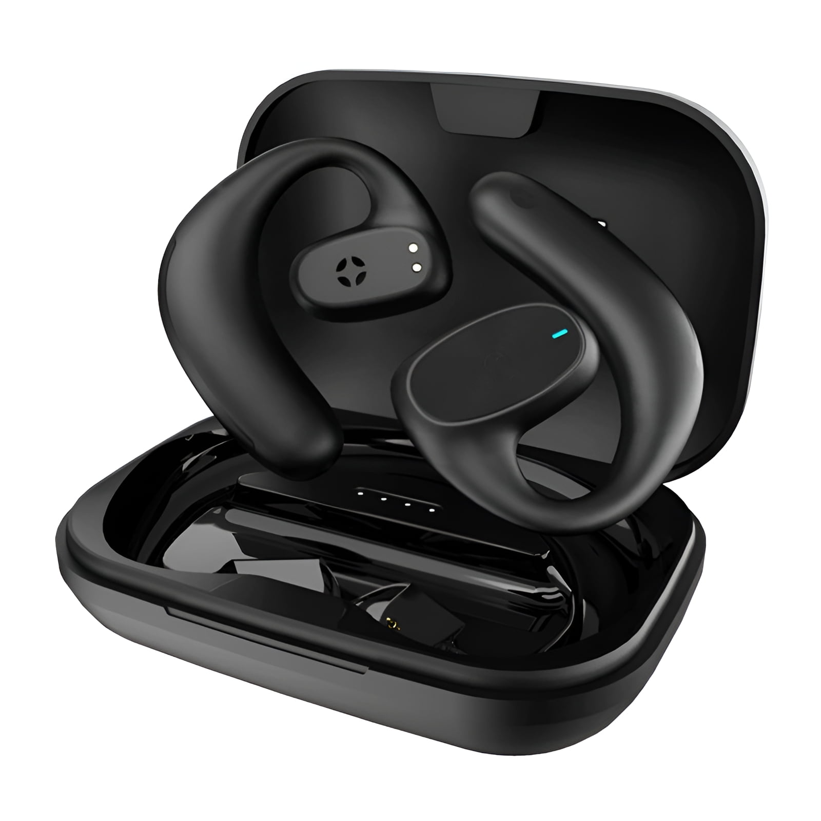 GJX Bone Conduction Headphones,Sport-Specific Features Open Ear Headphones,Wireless Connection ...