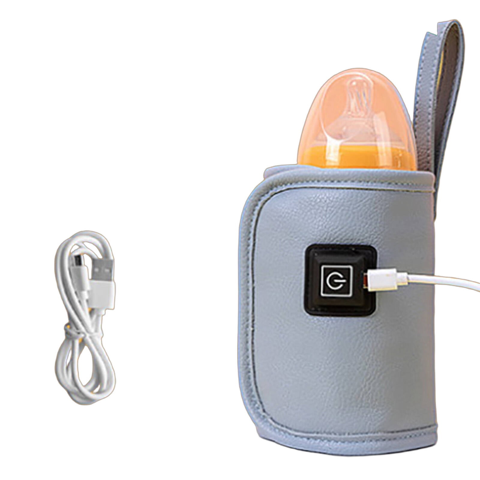 GJX Bottle Warmer, Compact Portable Milk Warmer for Baby, Adjustable ...