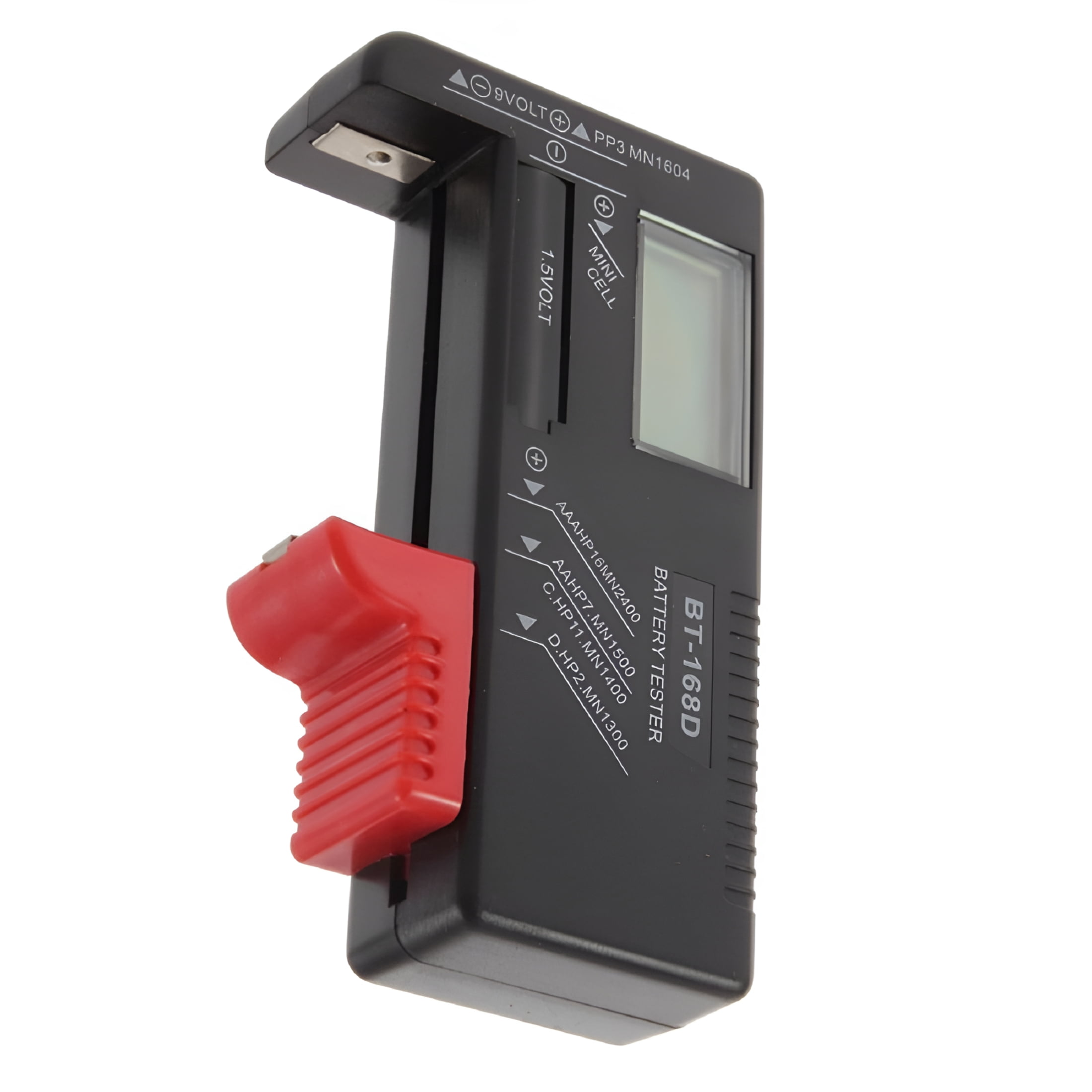 GJX Bt-168D Battery Capacity Tester,Button Checker Indicator Tester 9V ...