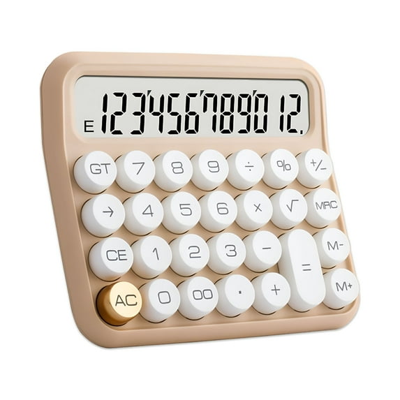 GJX Calculators Desk Calculator Basic Standard Calculator 12 Digit ...