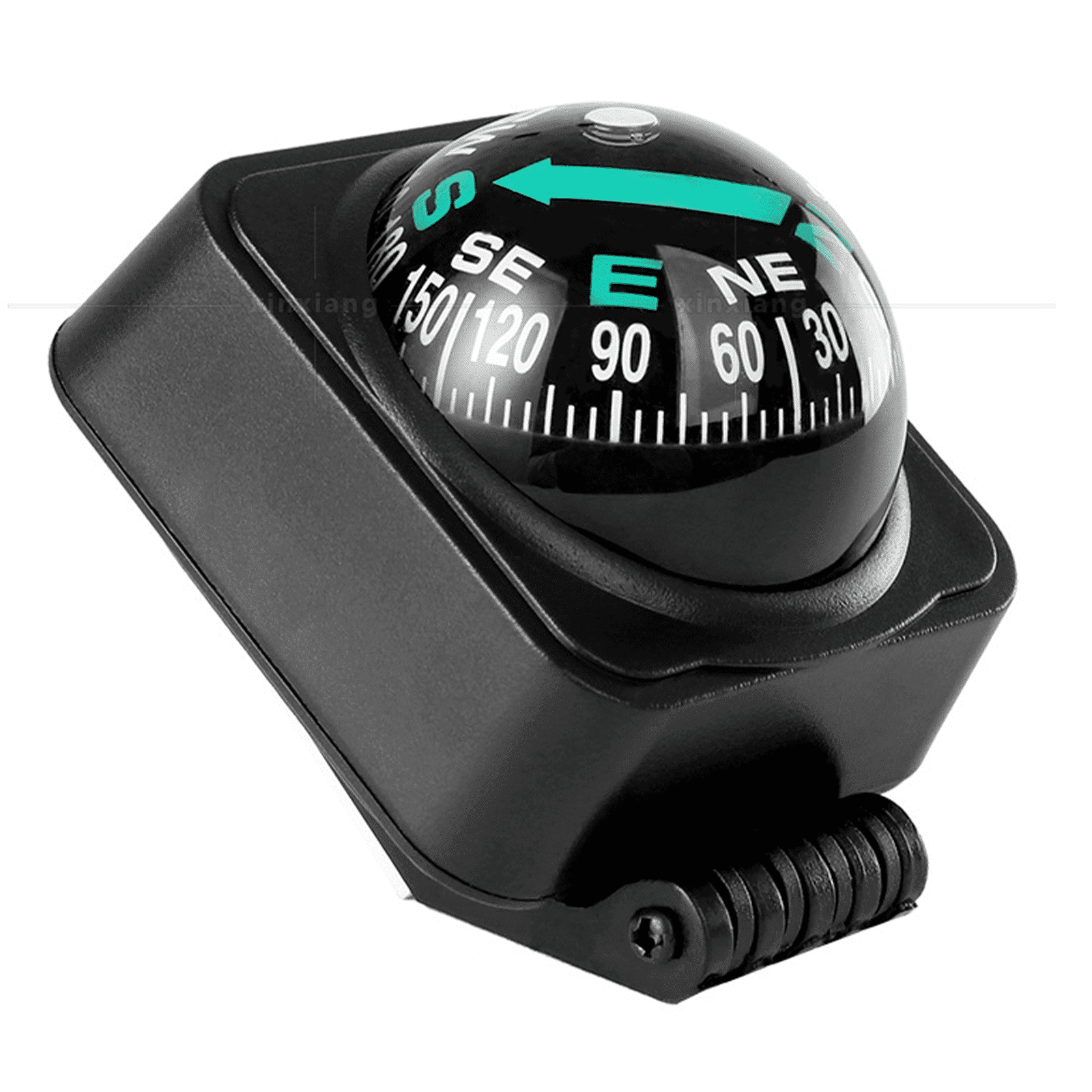 GJX Car Compass Precise Location Guidance Cycling Hiking Direction ...