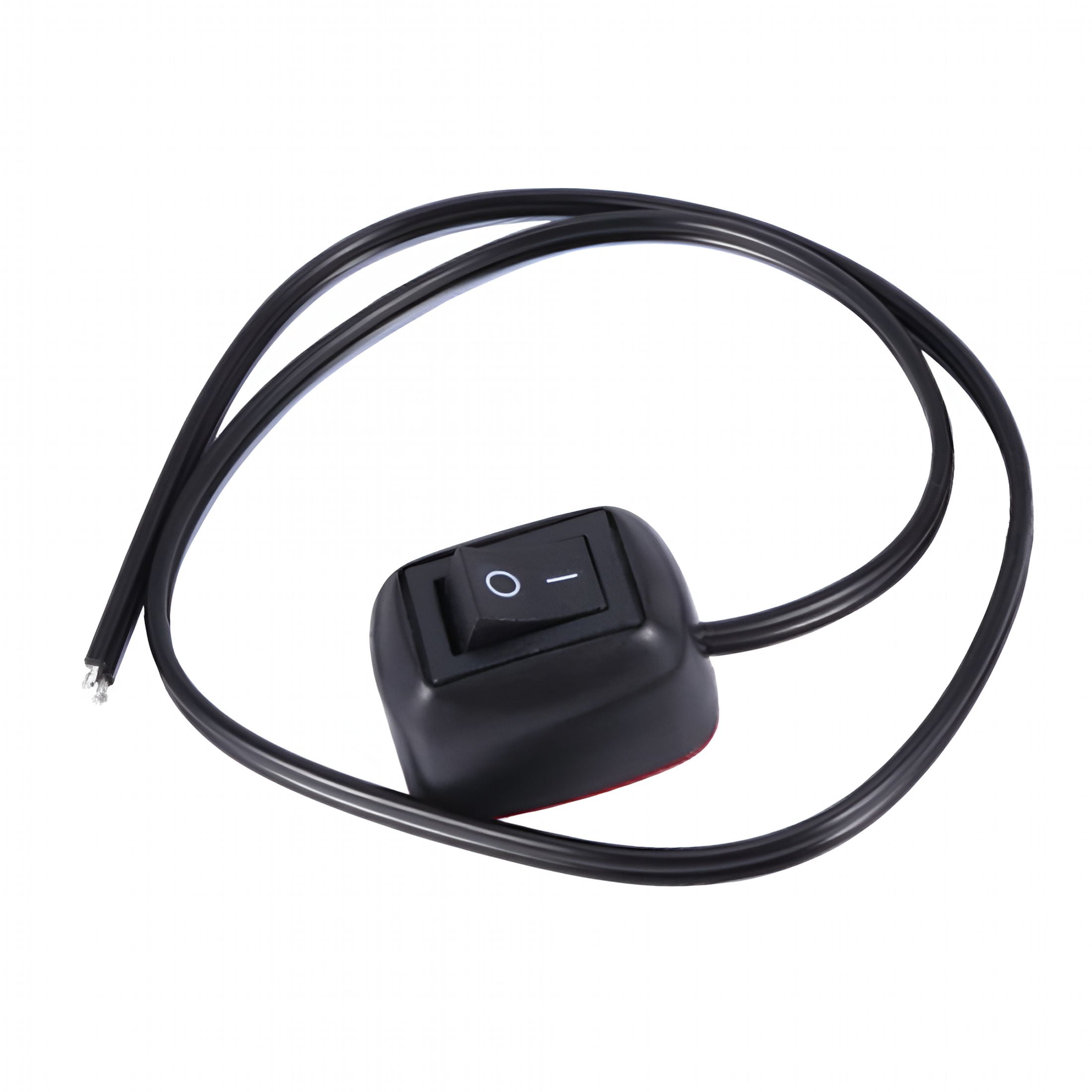 GJX Car Switch Paste Type Toggle Switch with Cable 12V 10A for Fog Ring ...