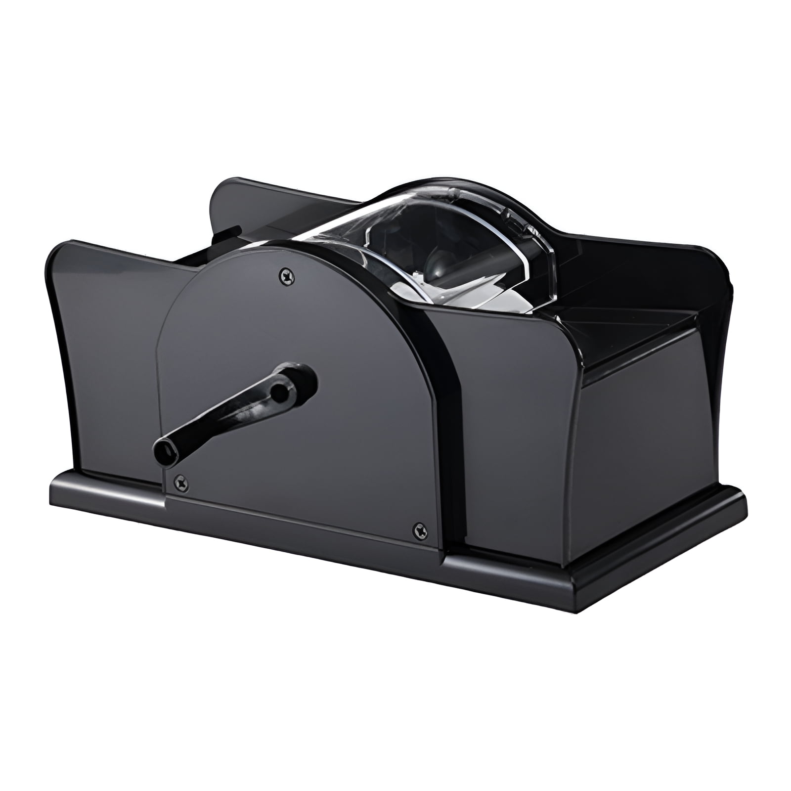 GJX Card Shuffler,Manual Wooden Card Shuffler 4 Deck Automatic,Simple ...
