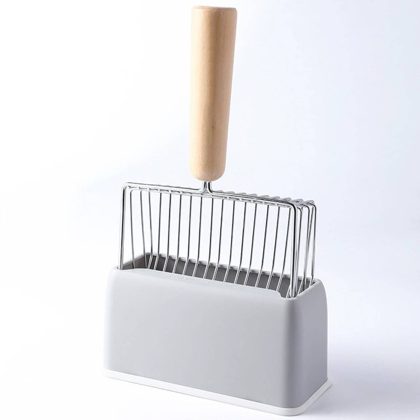 GJX Cat Scratching Post,Metal Litter Scoop Set Cat Condo,Wooden Handle ...