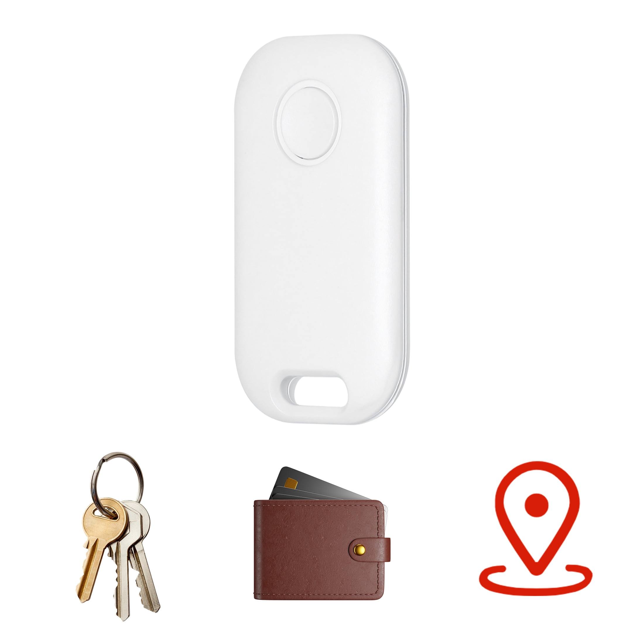 GJX Cat Tracker,ABS Mini GPS Tracker for Luggage Keychains Pets,Find ...