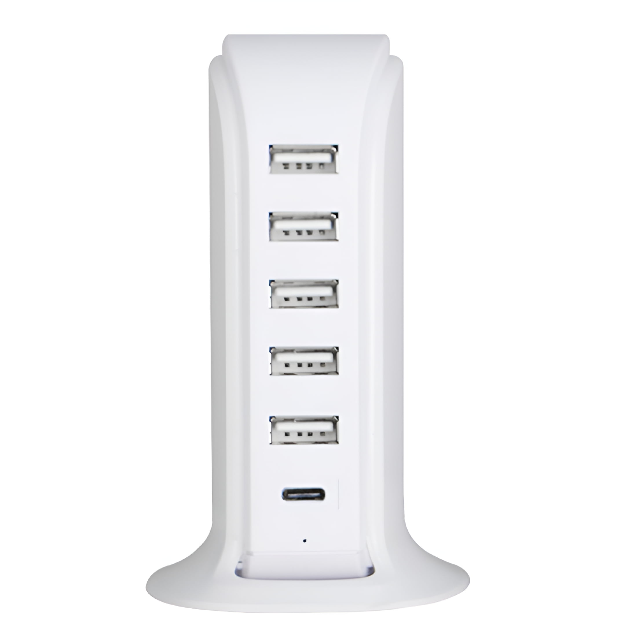 GJX Charging Station for Multiple Devices 40W,Wall Charger Block 5 USB ...