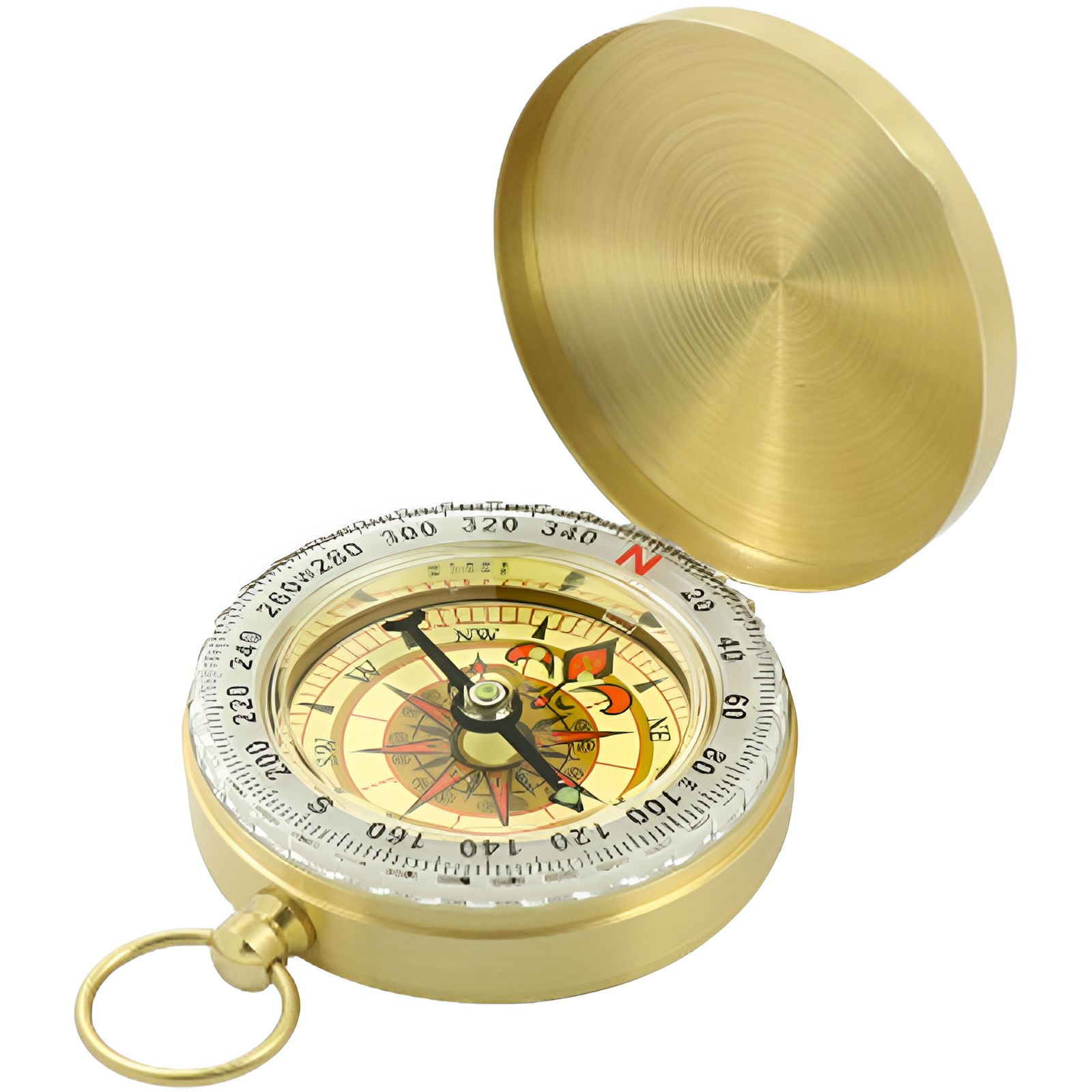 GJX Compass Hiking Survival,Accurate Direction Compass,Clear Scale ...