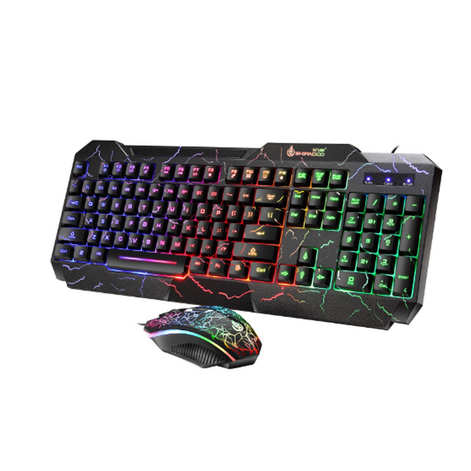 GJX Computer Keyboard & Mouse Combos,Spill-Resistant Mouse and Keyboard ...