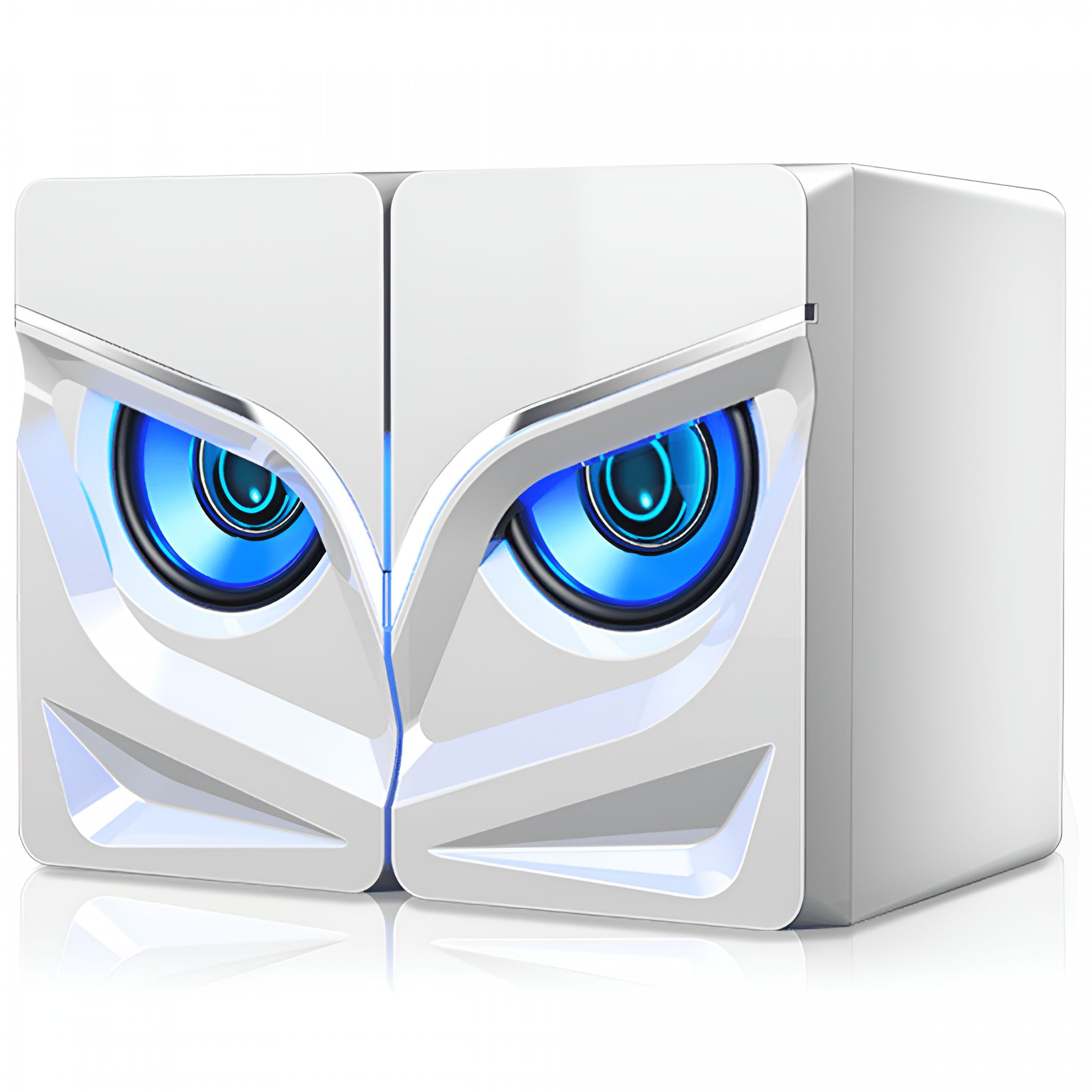 GJX Computer Speakers, Dynamic RGB Desktop Speakers, Bluetooth 5.0 & 3 ...