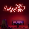 GJX Devil May Cry Neon Sign,Dmc Led Light,Game Wall Decor,Video Game ...