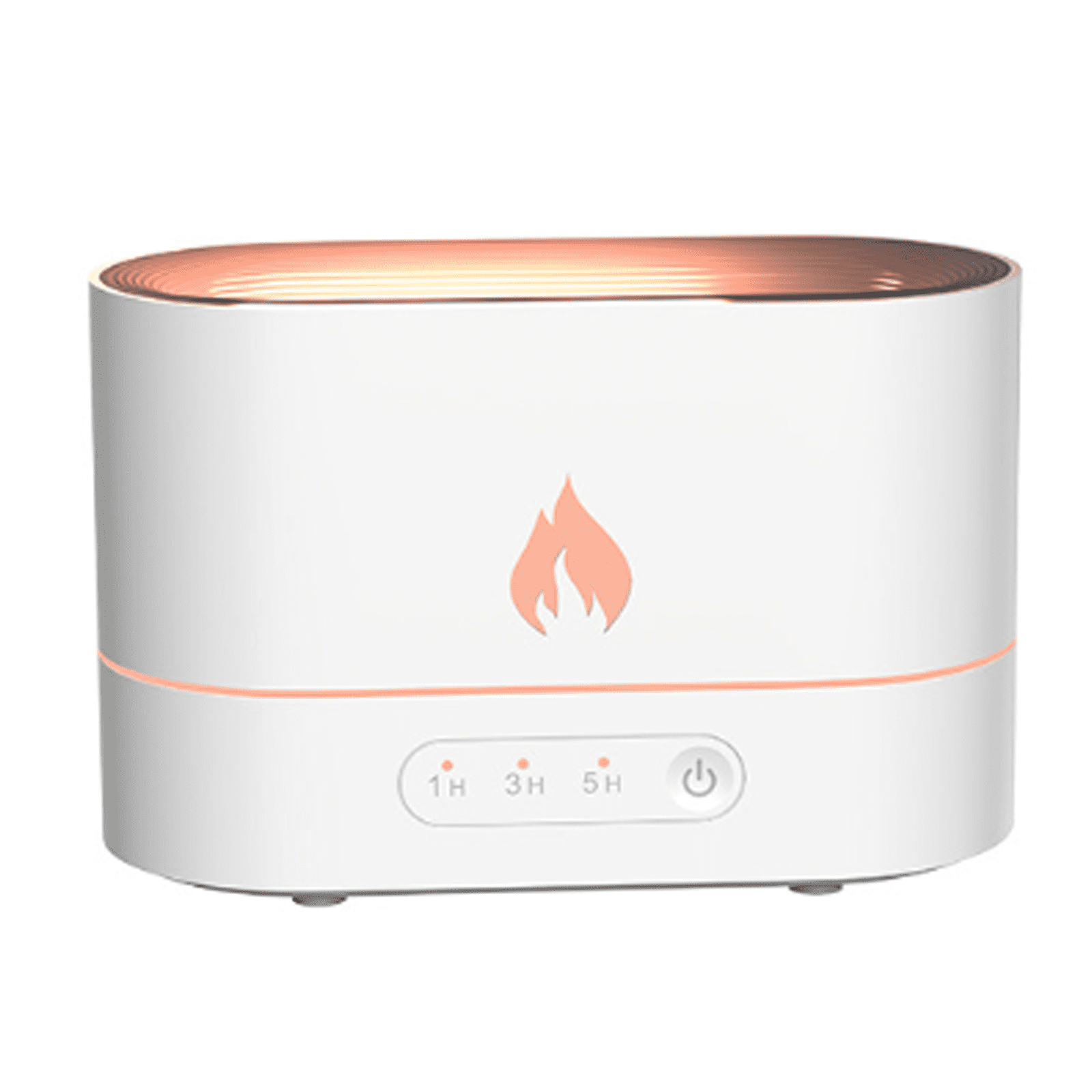 GJX Diffusers for Home,Flame & Mist Combo Effect Humidifier,Smart Auto ...