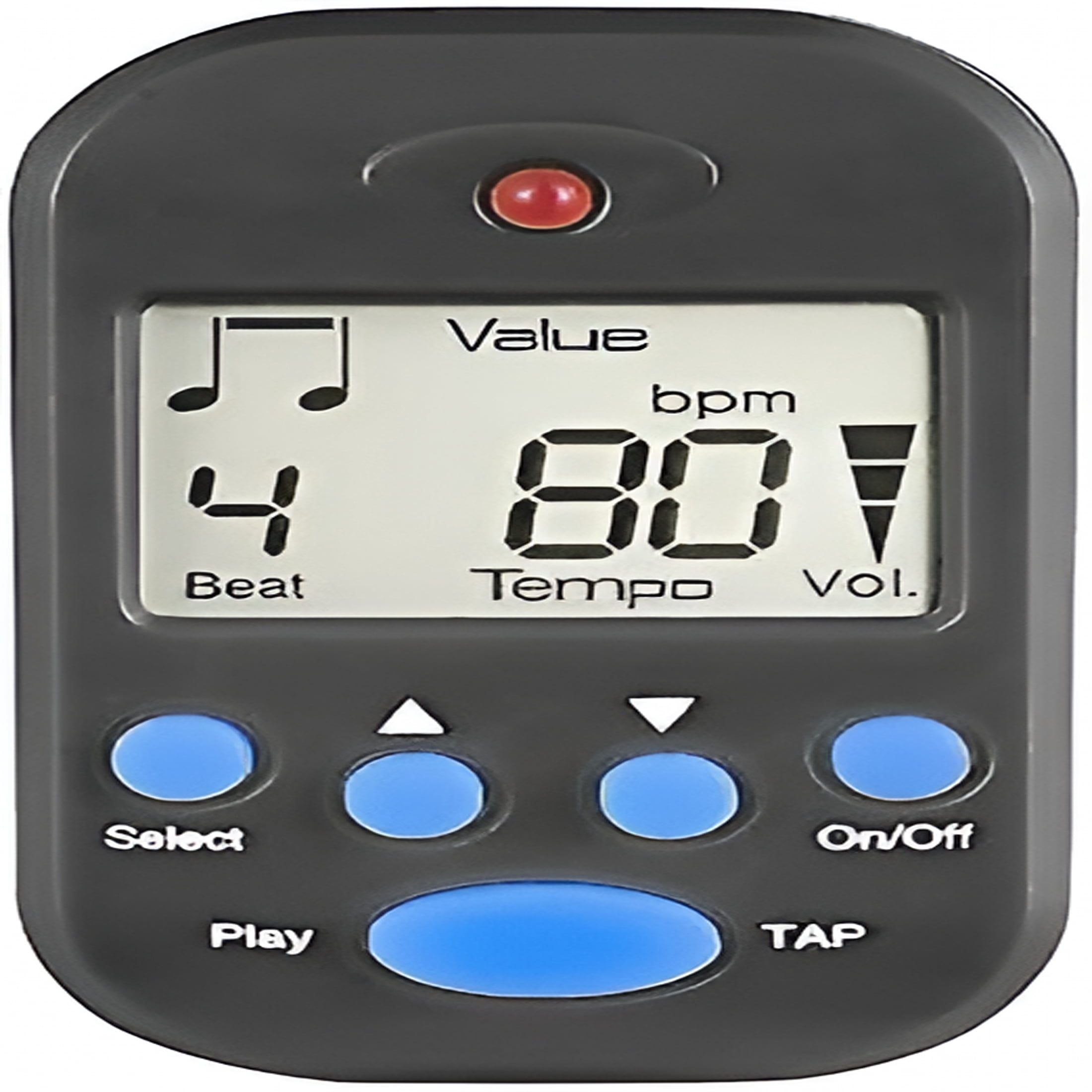 GJX Digital Metronome Portable Clip on Beat Tempo with Battery for ...