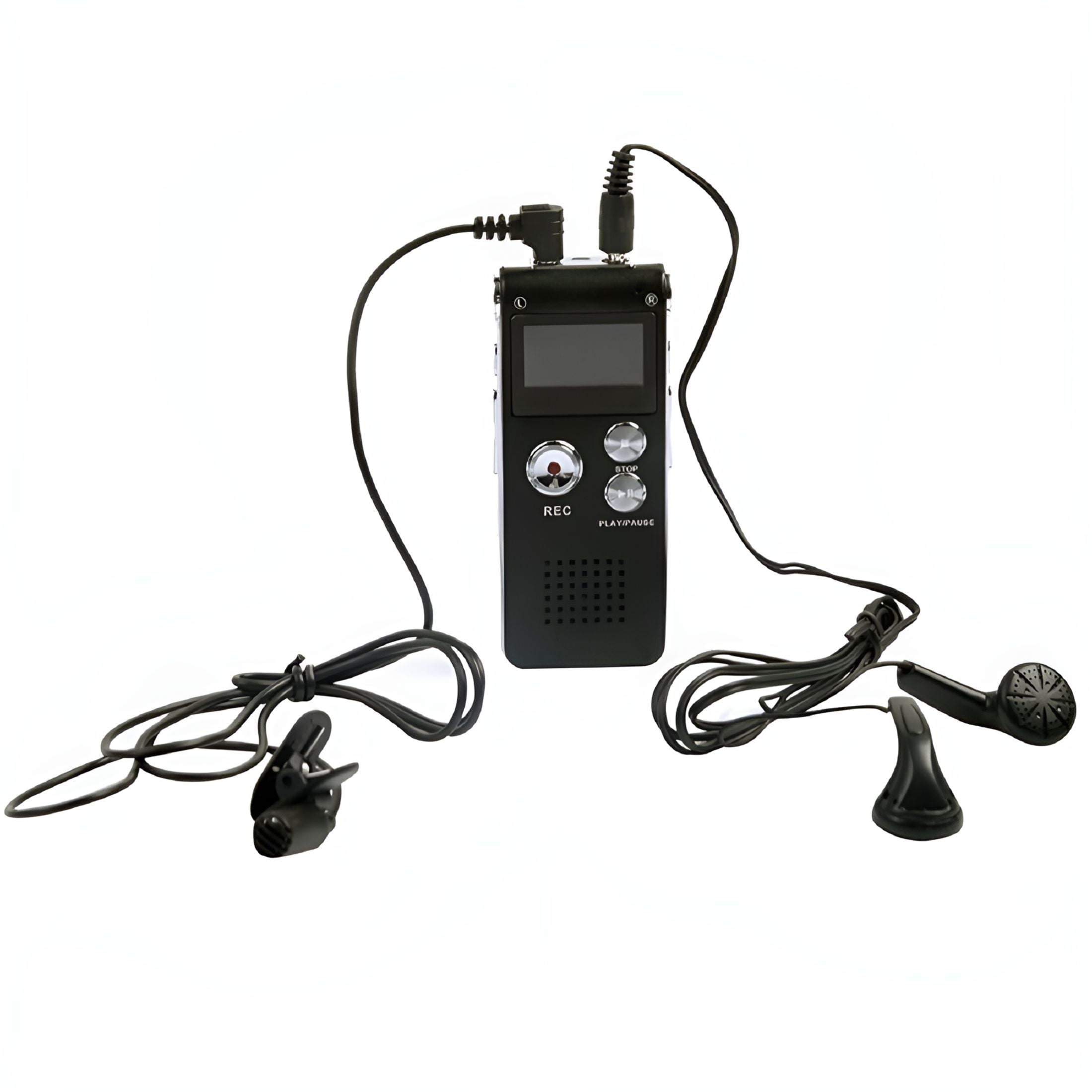 GJX Digital Voice Recorder Audio Recording Device with Playback ...