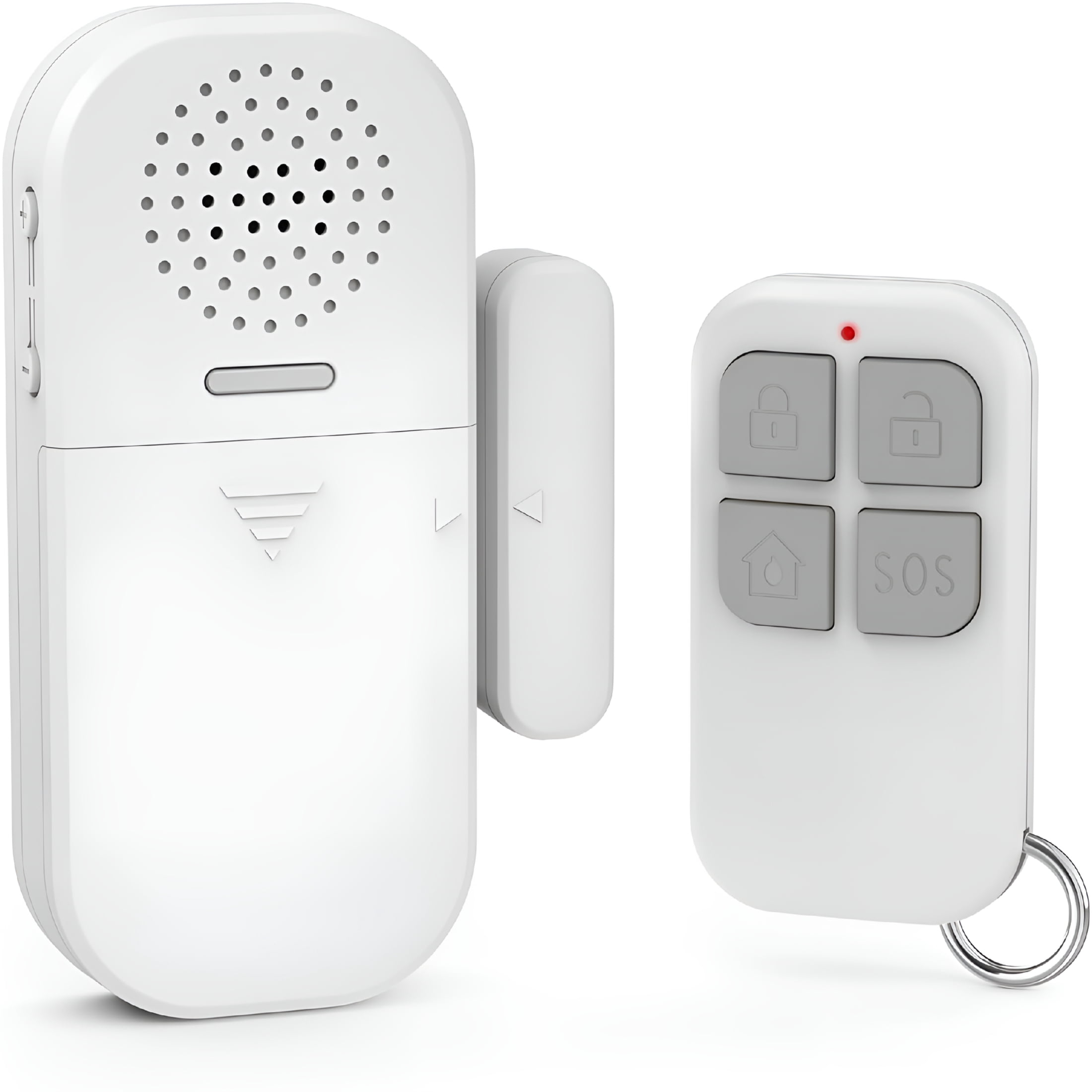 GJX Door Alarms for Home Security with Remote, 130dB Door and Window ...