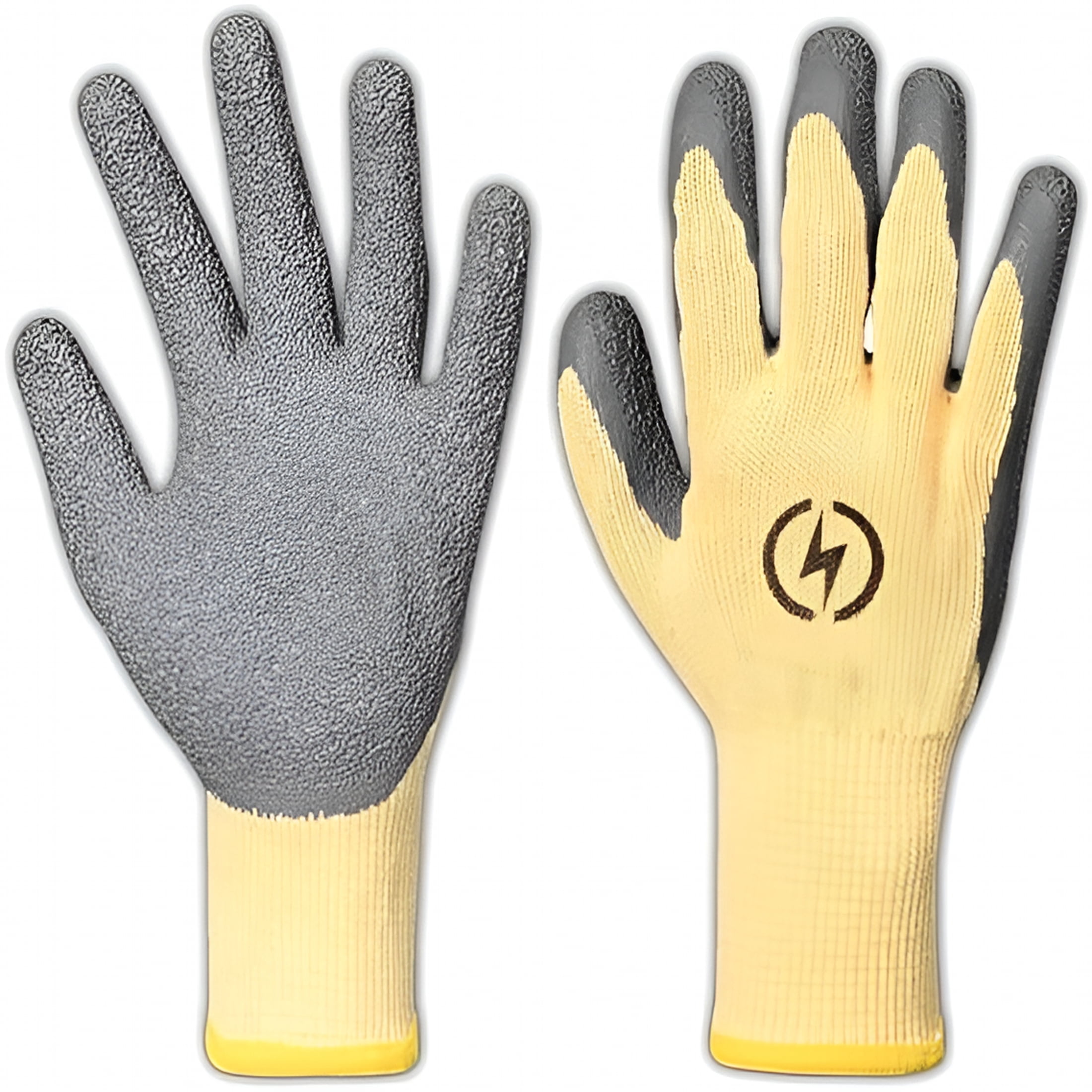 GJX Electrical Insulated Gloves, 400V Voltage Resistance Electrician ...