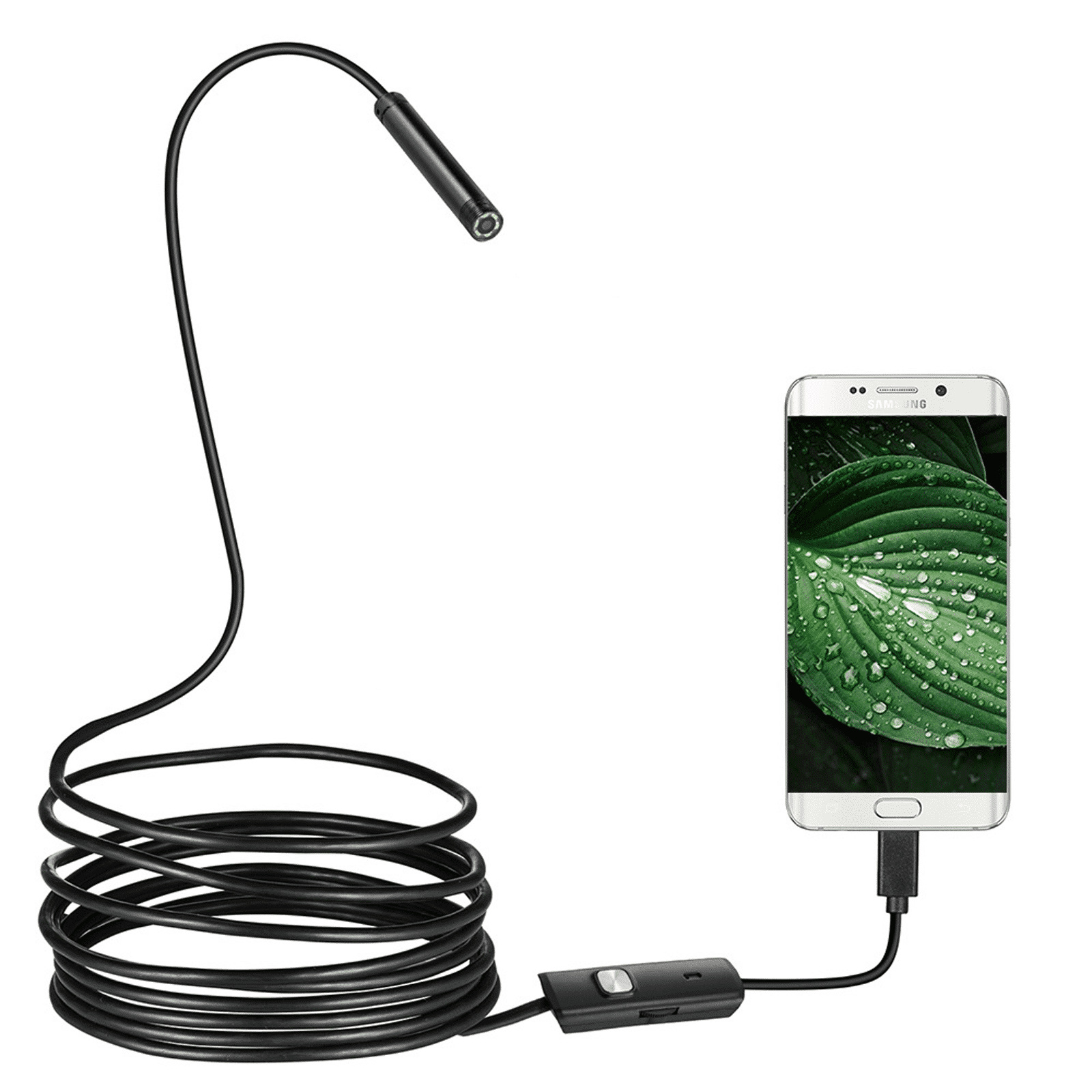 GJX Endoscope Camera Automotive Repair Snake Camera with Light ...
