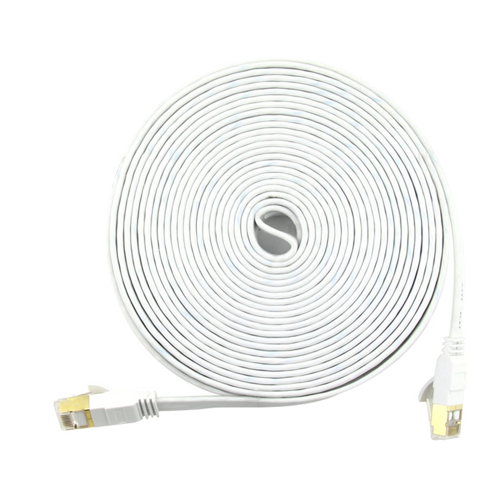 GJX Ethernet Cable Crystal Head Ethernet Splitter Anti Jamming Cat8 ...